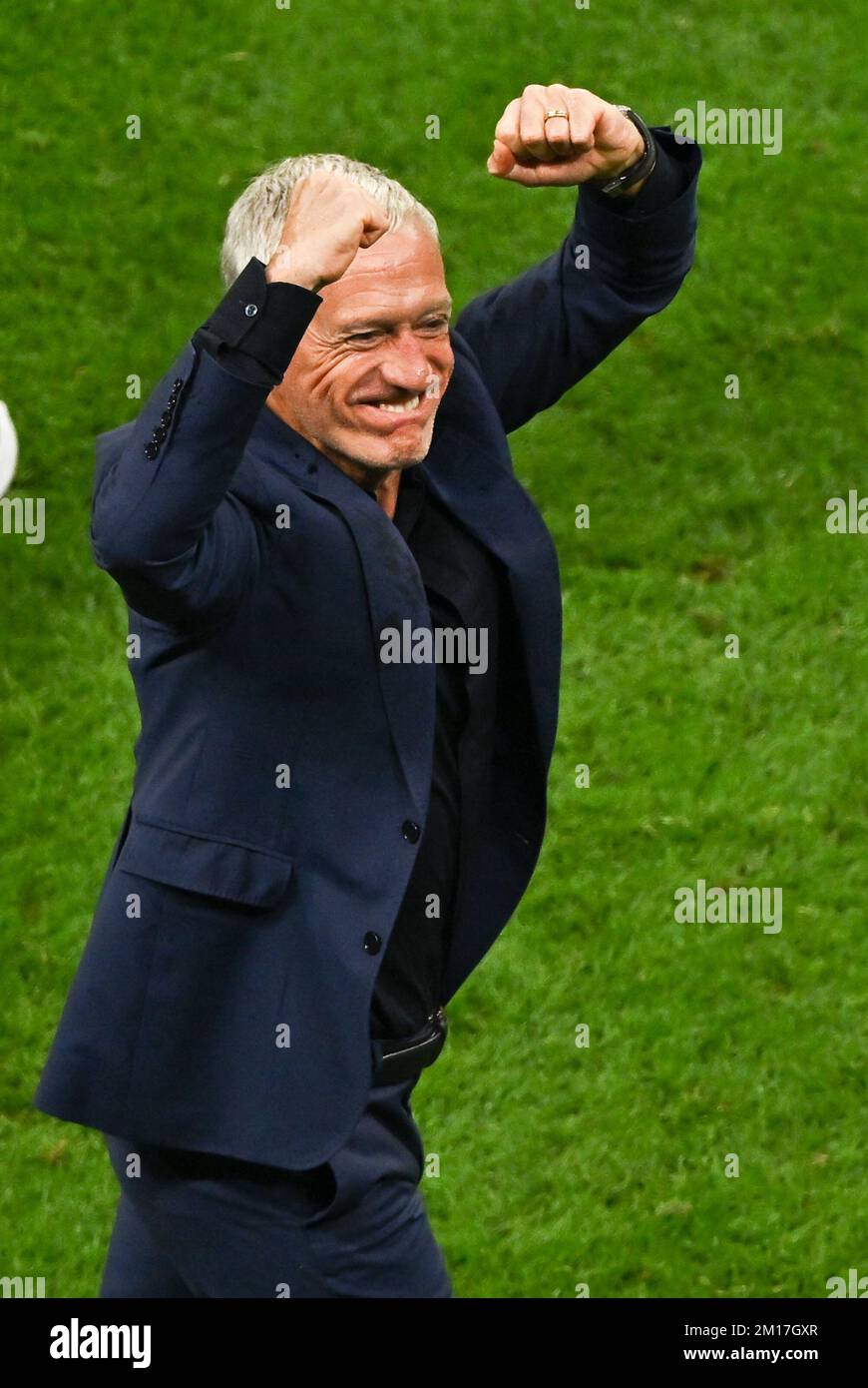 Head coach Didier Descamps during England v France match of the Fifa ...