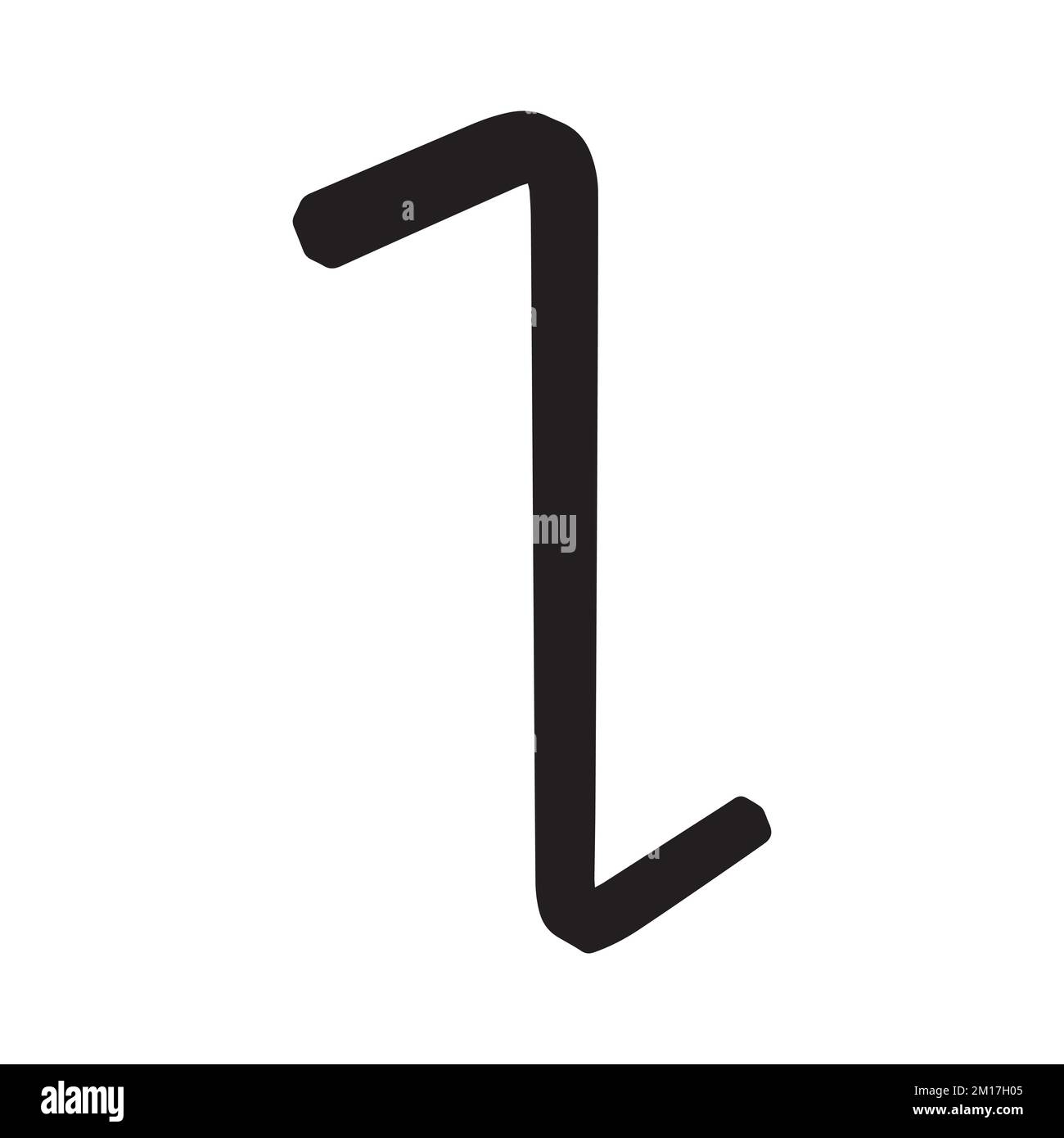 Vector Illustration of Hexagon Key Silhouette Stock Vector Image & Art ...