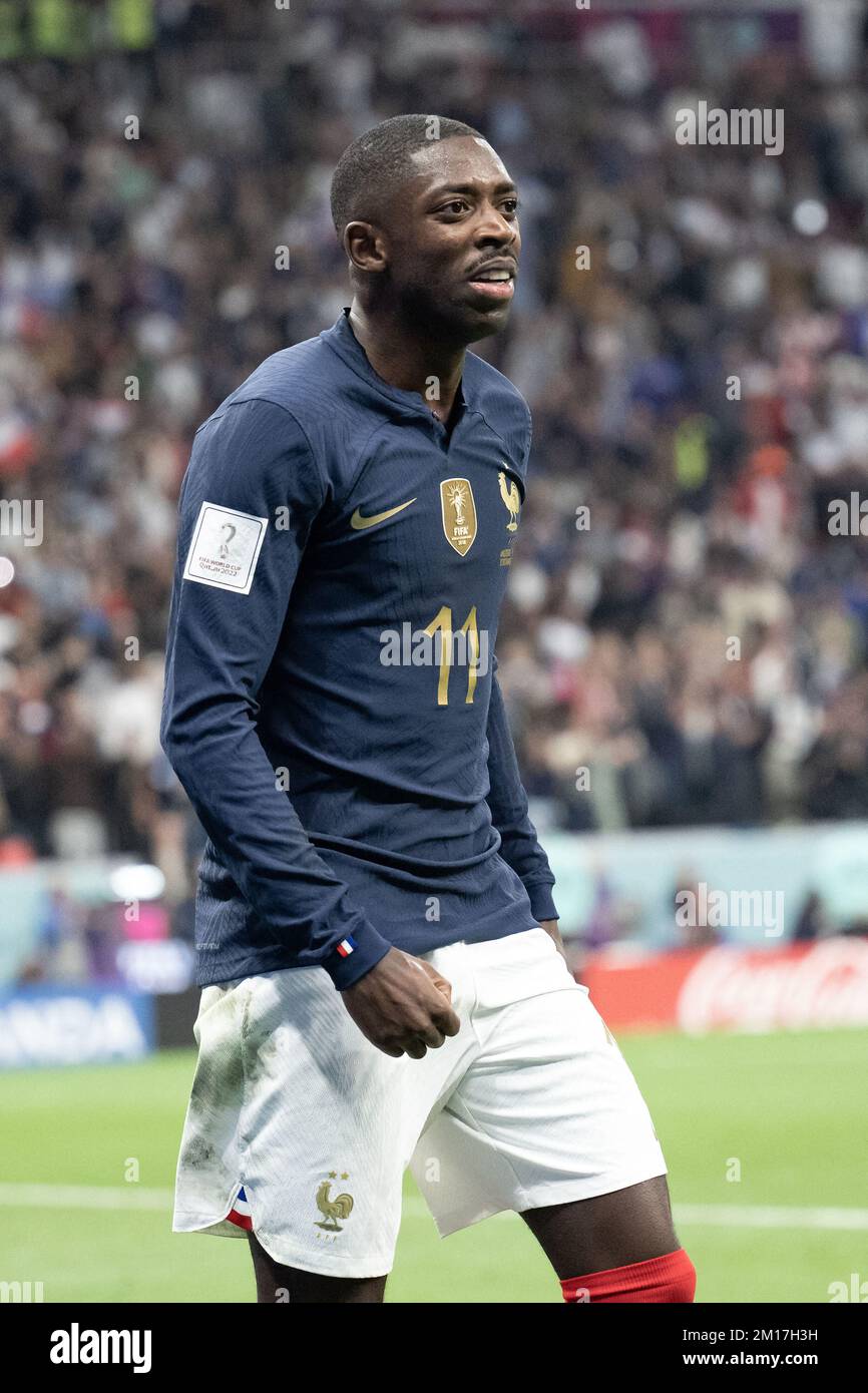 Ousmane Dembele of France in action during the FIFA World Cup Qatar ...