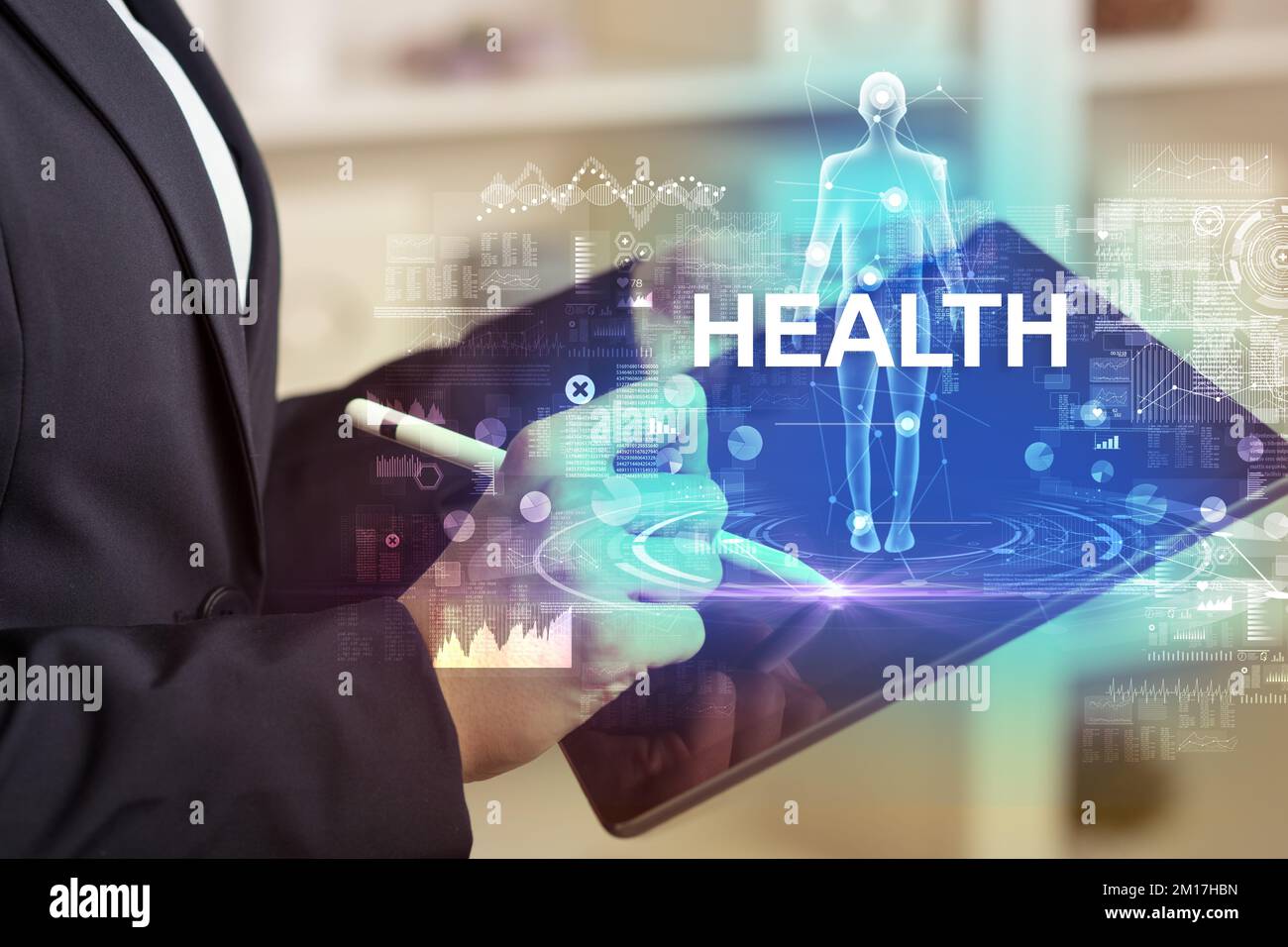 Electronic medical record, tech concept Stock Photo - Alamy