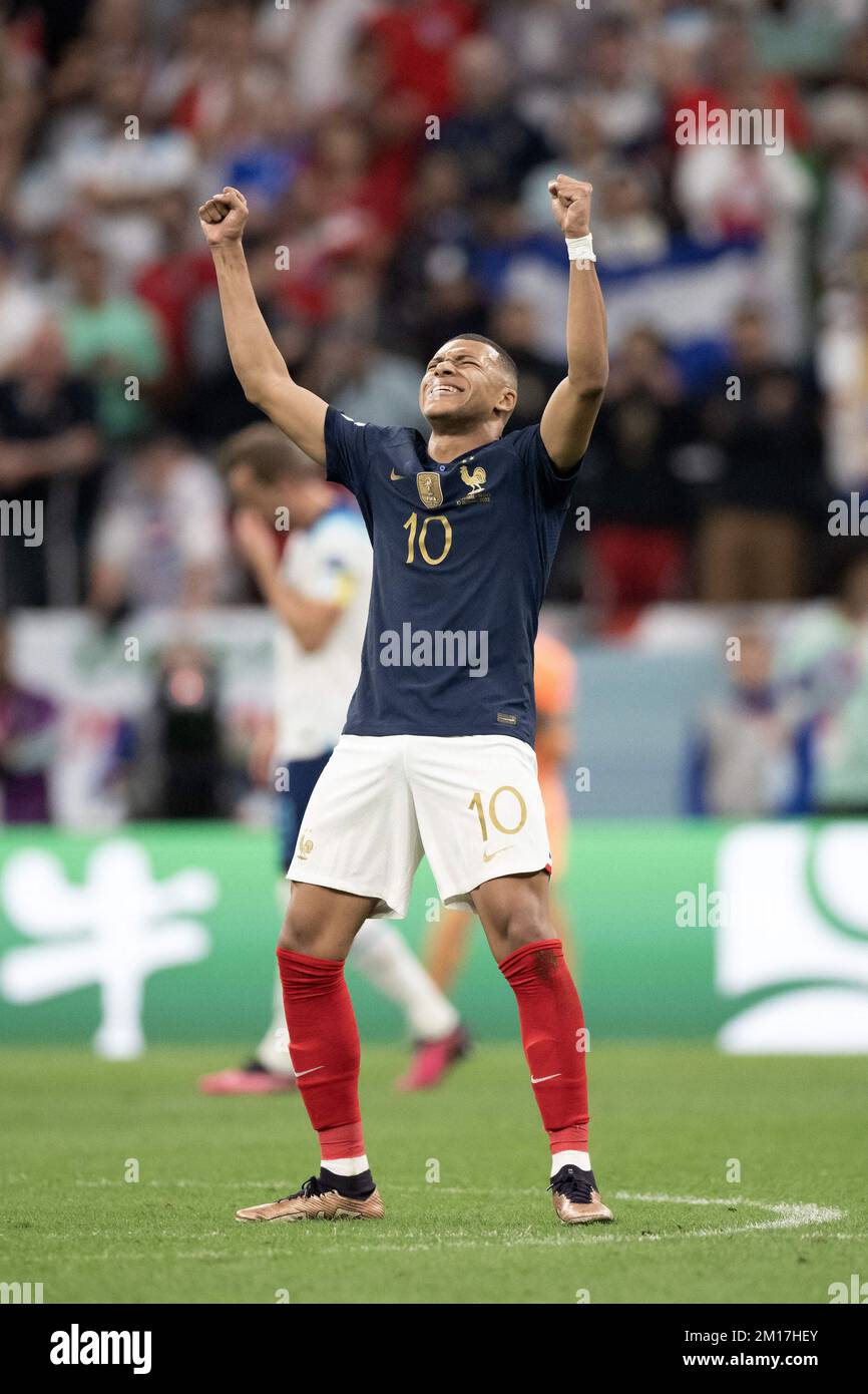 Kylian MBappe of France celebrating the victory during the FIFA World ...