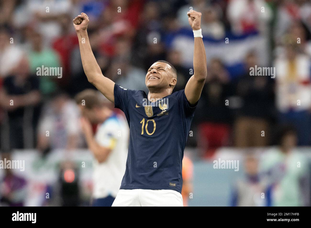 Kylian MBappe of France celebrating the victory during the FIFA World ...