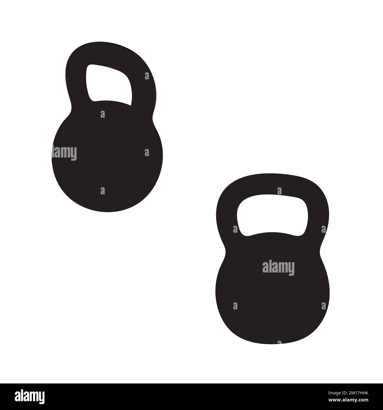 Kettlebell Art Silhouette Stock Vector Image & Art - Alamy