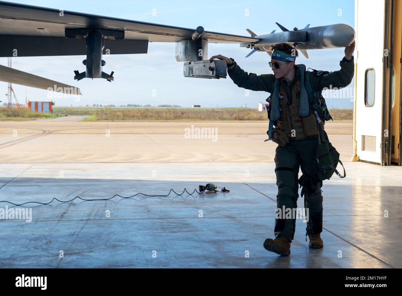 Amendola Air Base, Italy. 17th Nov, 2022. Capt. Michelle Strickland ...