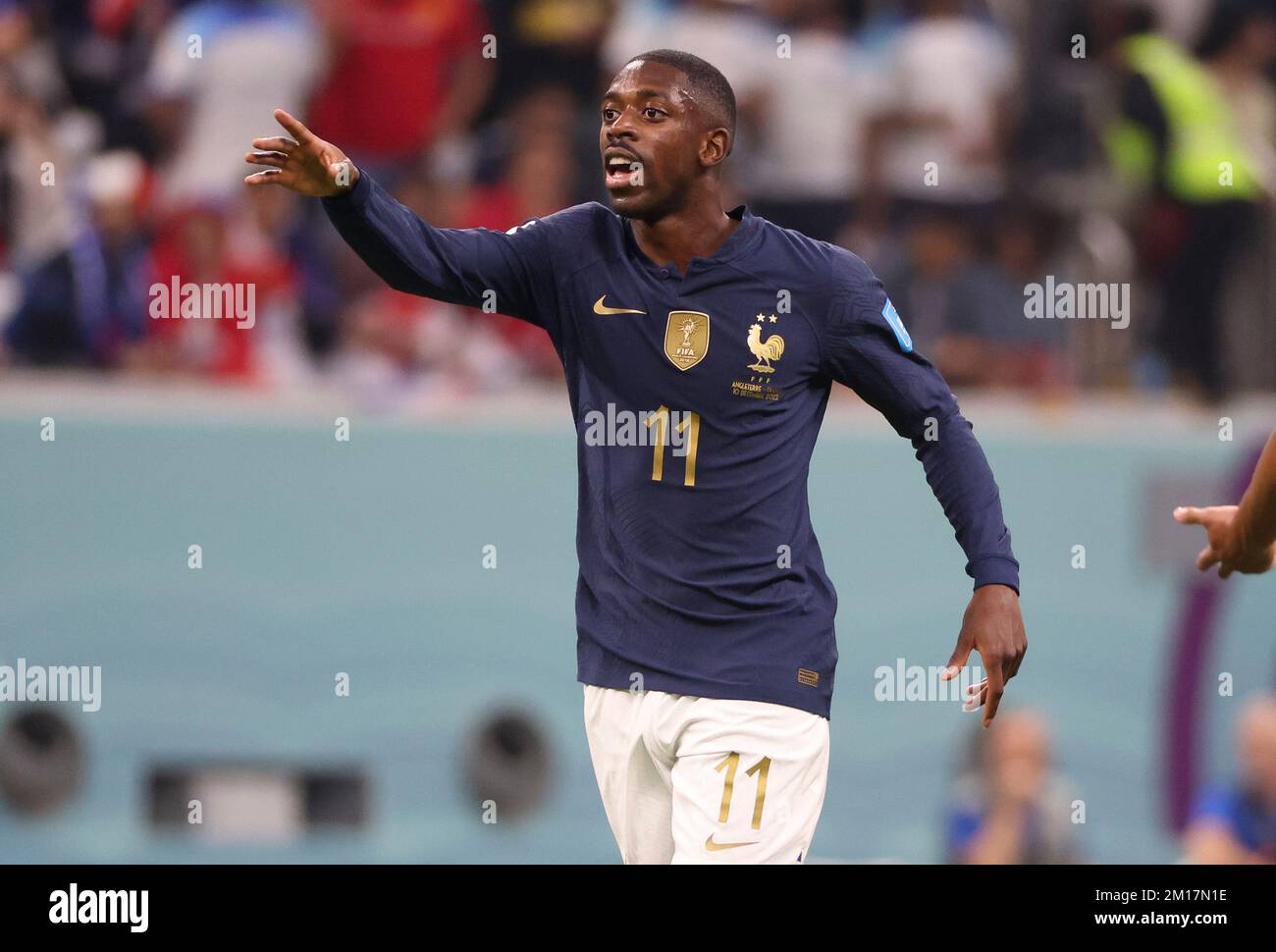 Ousmane Dembele of France during the FIFA World Cup 2022, Quarter-final ...