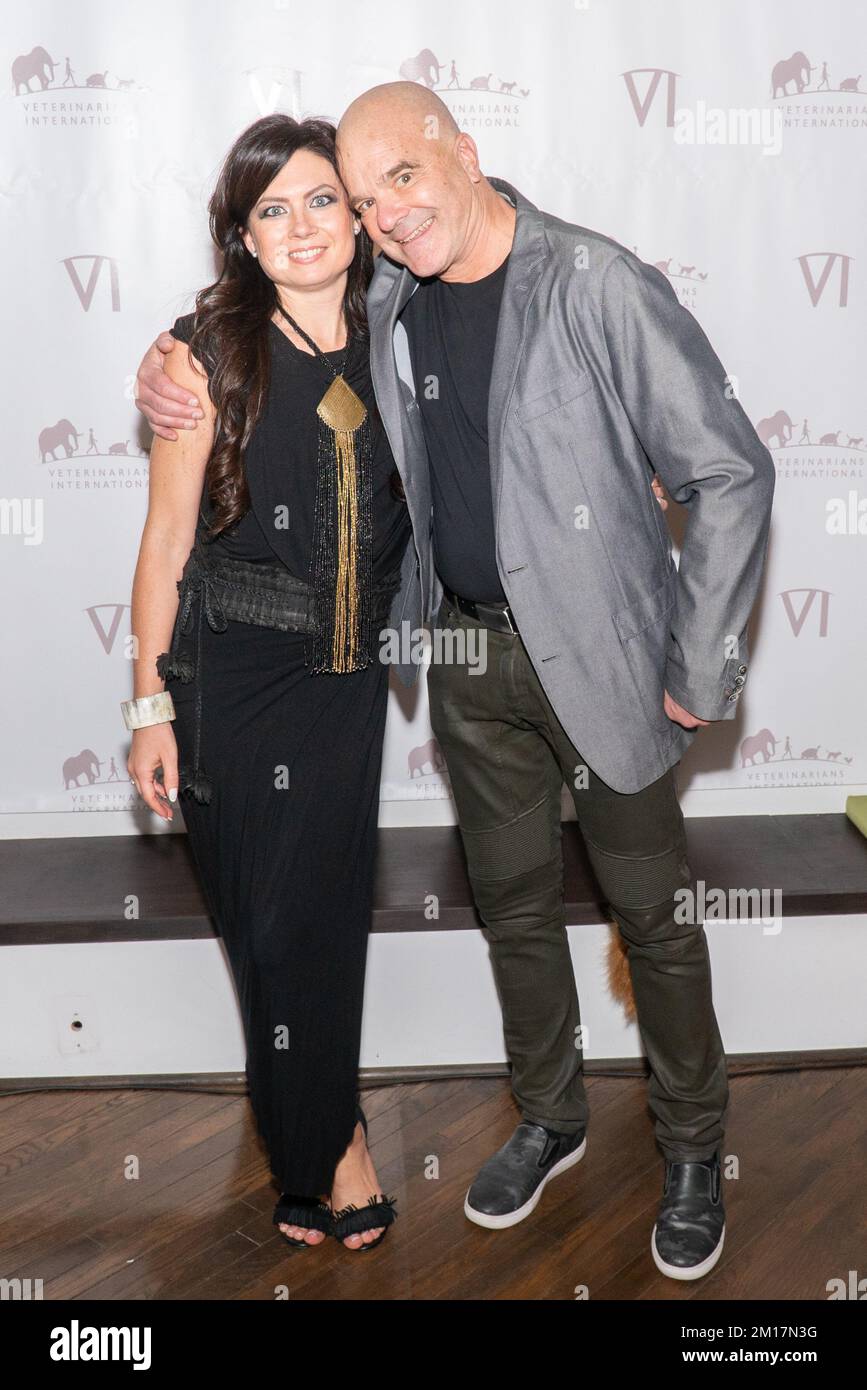 Dr Scarlett Magda and Mark Koch attends Veterinarians International ...