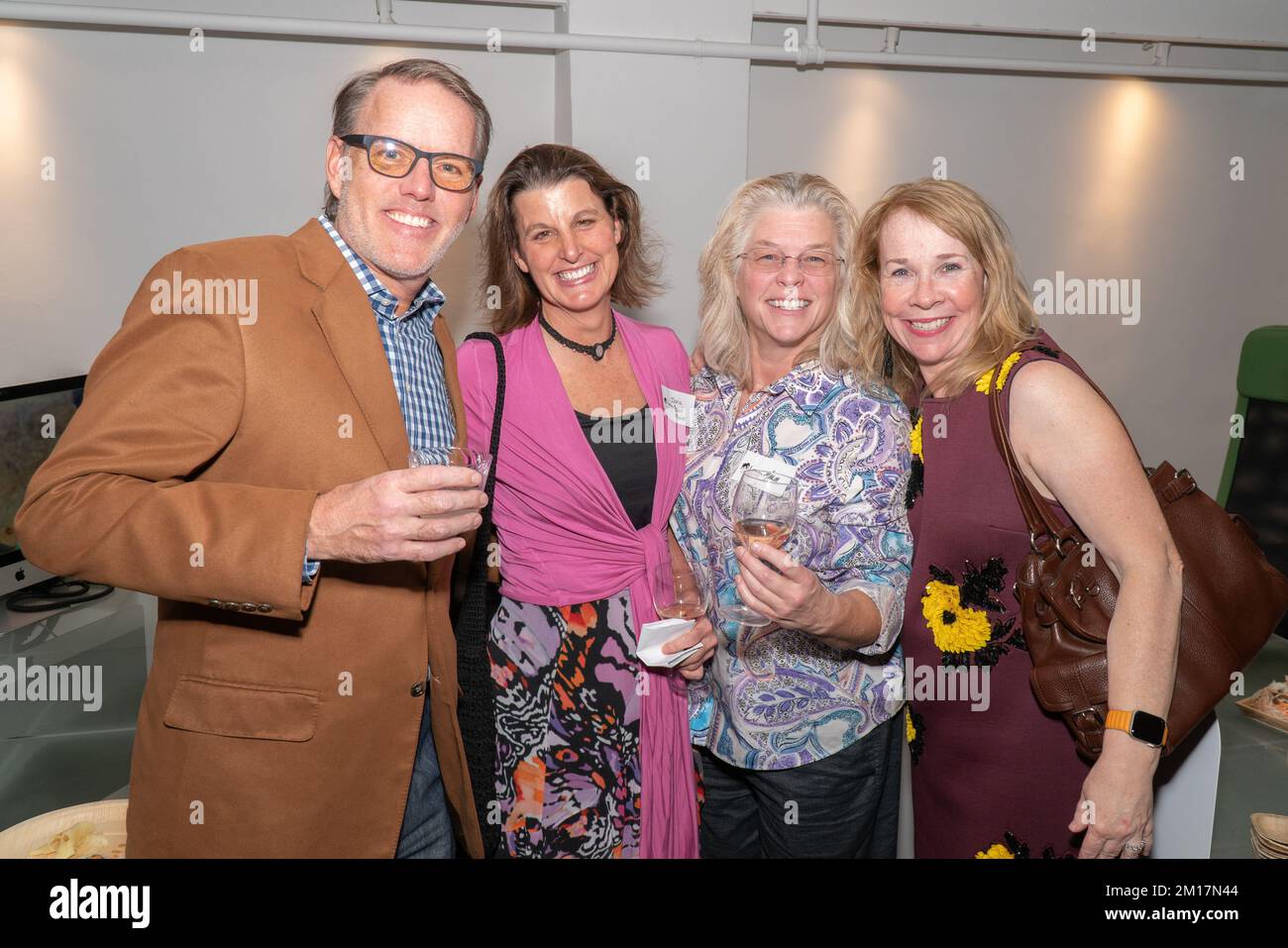 Andy Warren, Princess Ilaria Borghese, Maria Denzer and Tracy Warren ...