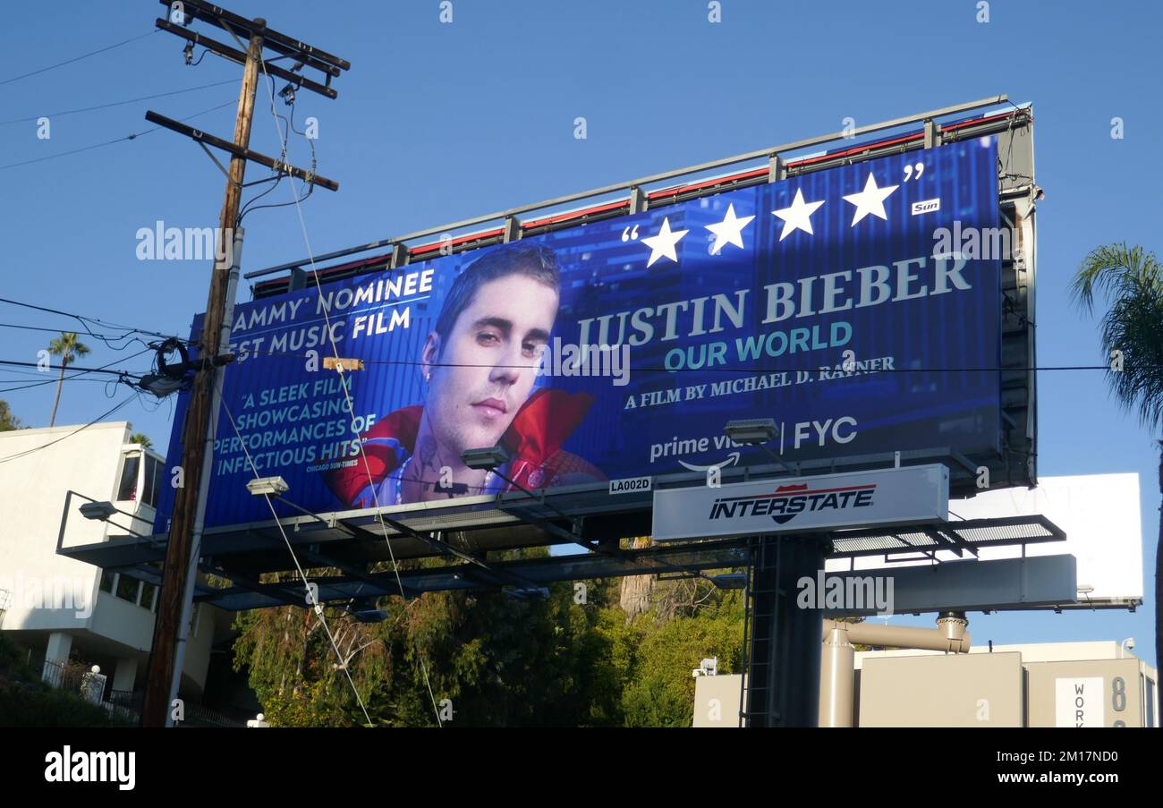 Los Angeles, California, USA 9th December 2022 A general view of atmosphere of Justin Bieber Our ...