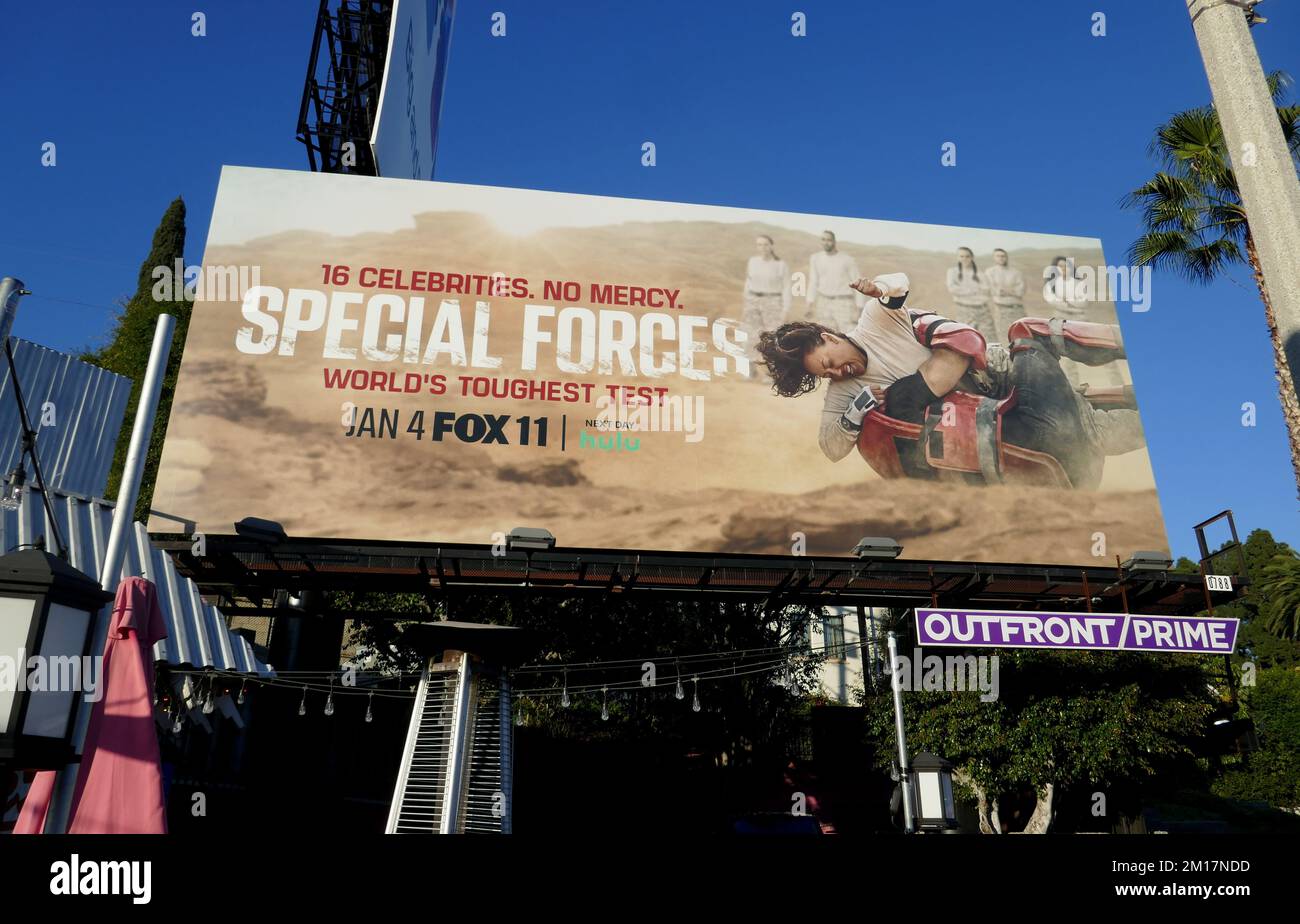 Los Angeles, California, USA 9th December 2022 A general view of atmosphere of Special Forces ...
