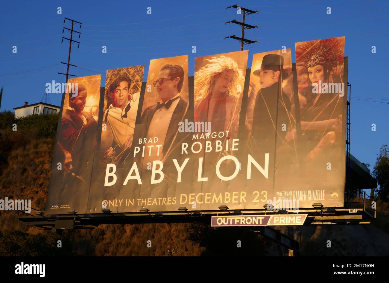 Los Angeles, California, USA 9th December 2022 A general view of atmosphere of Babylon Billboard ...
