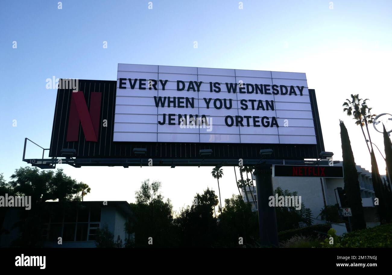 Los Angeles, California, USA 9th December 2022 A general view of atmosphere of Jenna Ortega ...