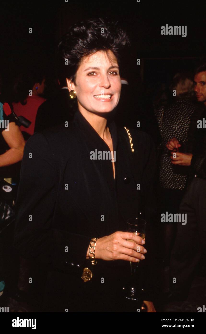 Tina Sinatra 1989 Credit: Ralph Dominguez/MediaPunch Stock Photo - Alamy
