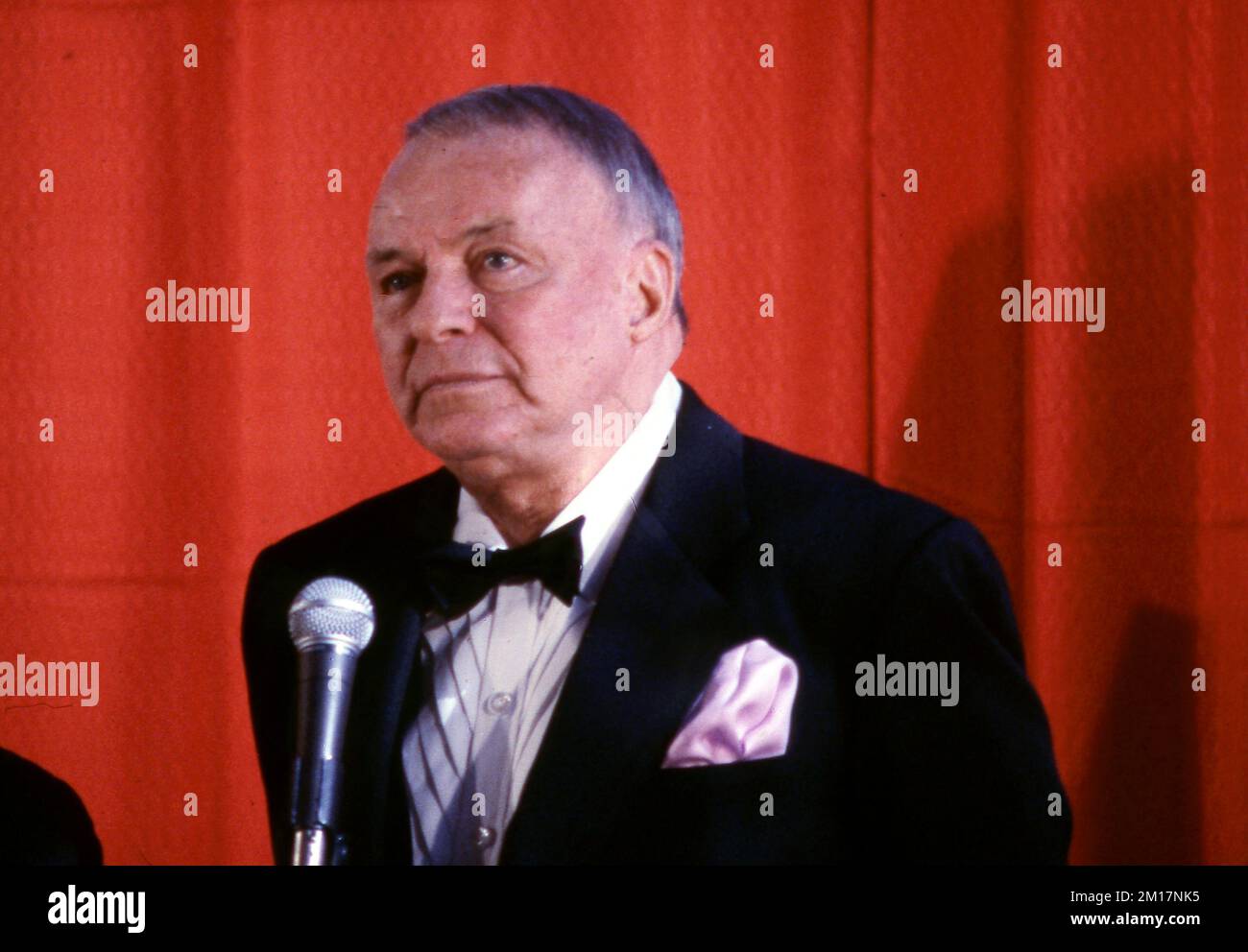Frank Sinatra at the Rat Pack Press Conference at Chasen's Restaurant in Beverly Hills ...