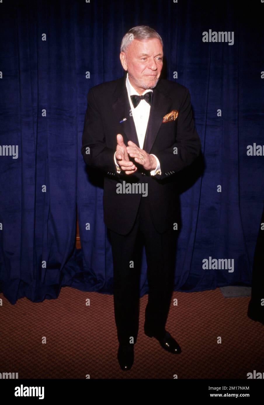 Frank Sinatra at the 21st Annual Scopus Award Gala at Century Plaza ...