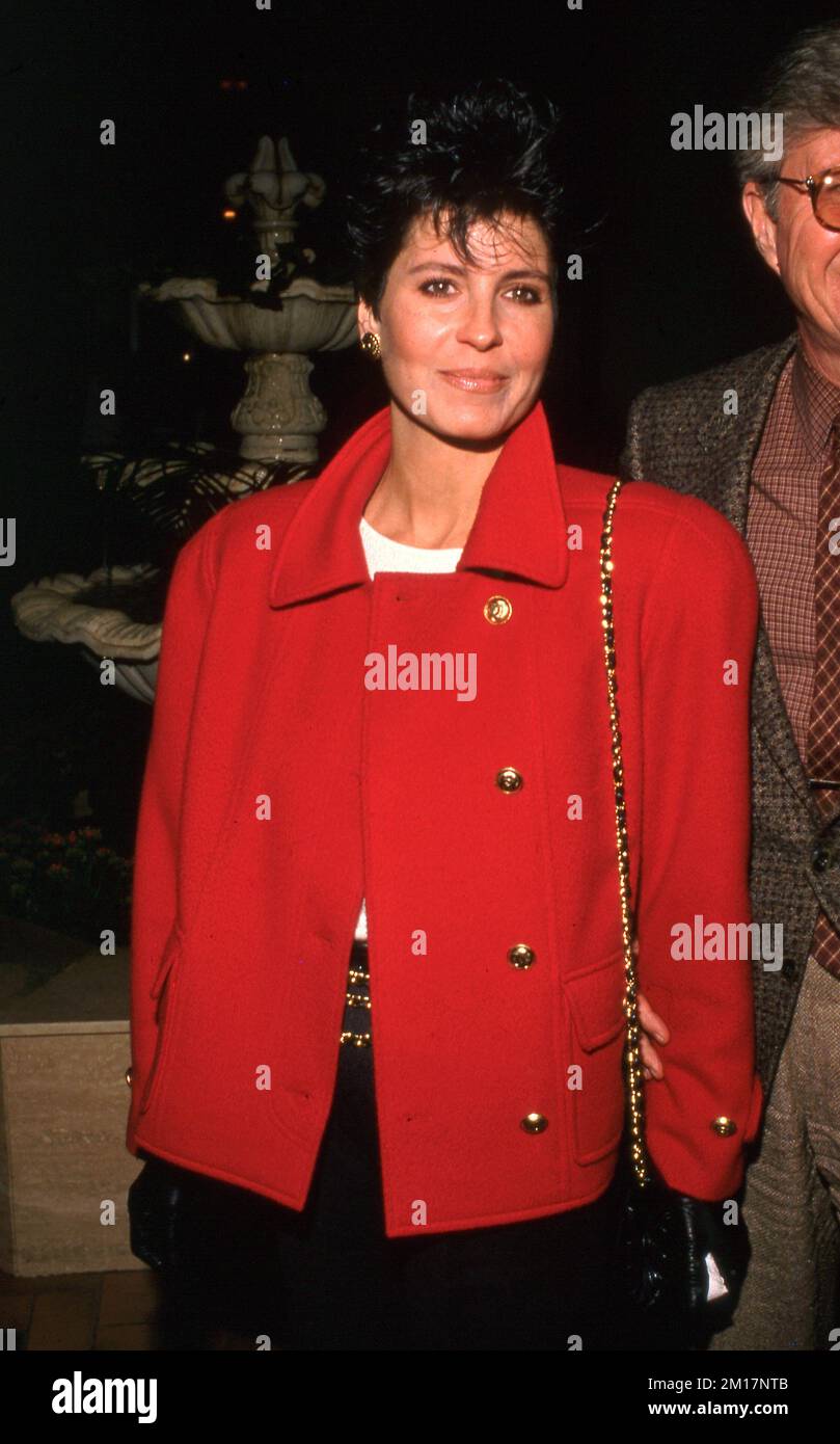 Tina Sinatra 1989 Credit: Ralph Dominguez/MediaPunch Stock Photo - Alamy