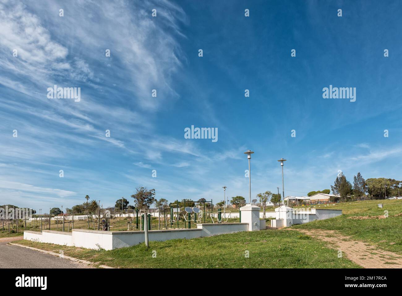 Elim, South Africa - Sep 21, 2022: A street scene, with an outdoor ...