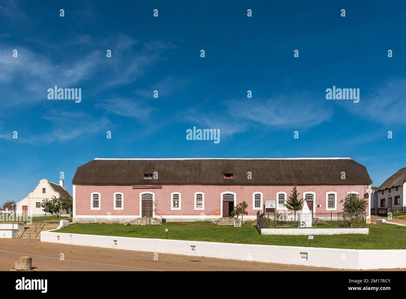 Elim, South Africa - Sep 21, 2022: A street scene, with the e-centre ...