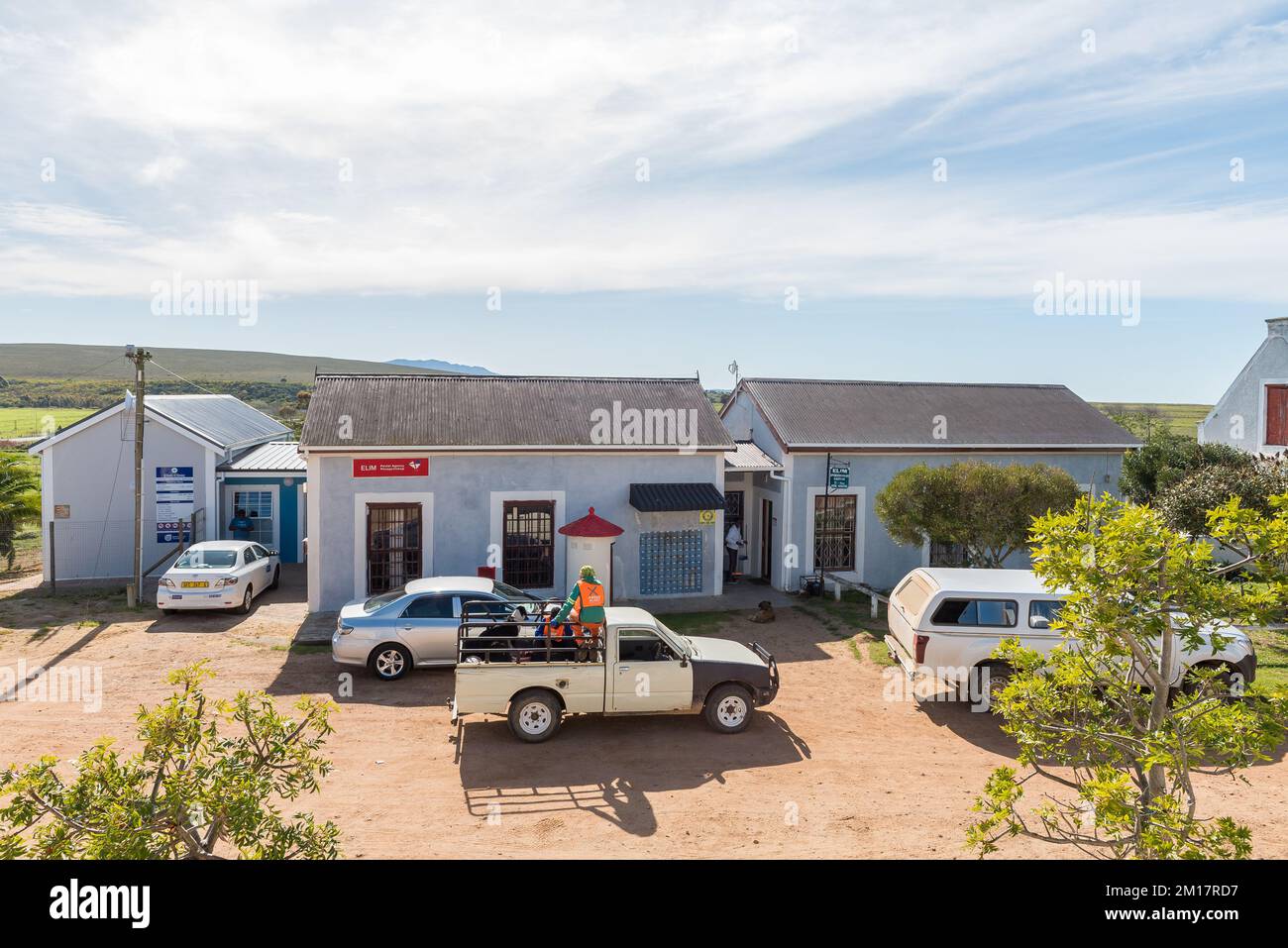 Elim, South Africa - Sep 21, 2022: A street scene, with historic ...