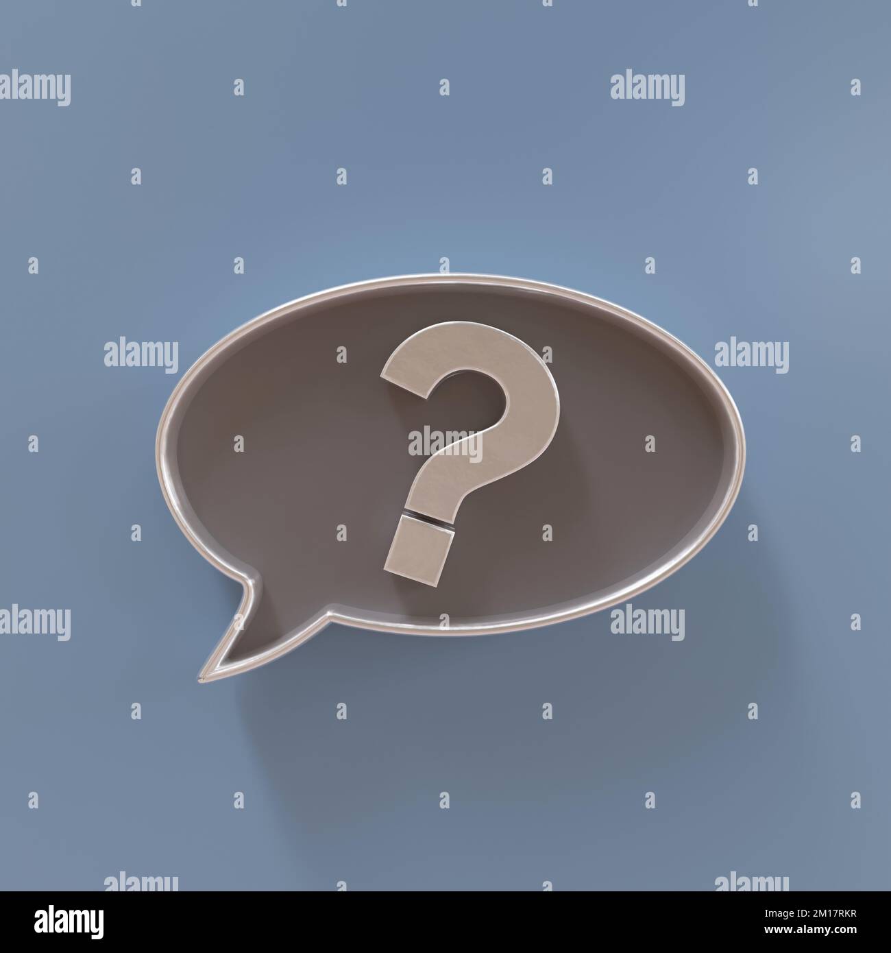 Speech bubble question mark hi-res stock photography and images - Alamy