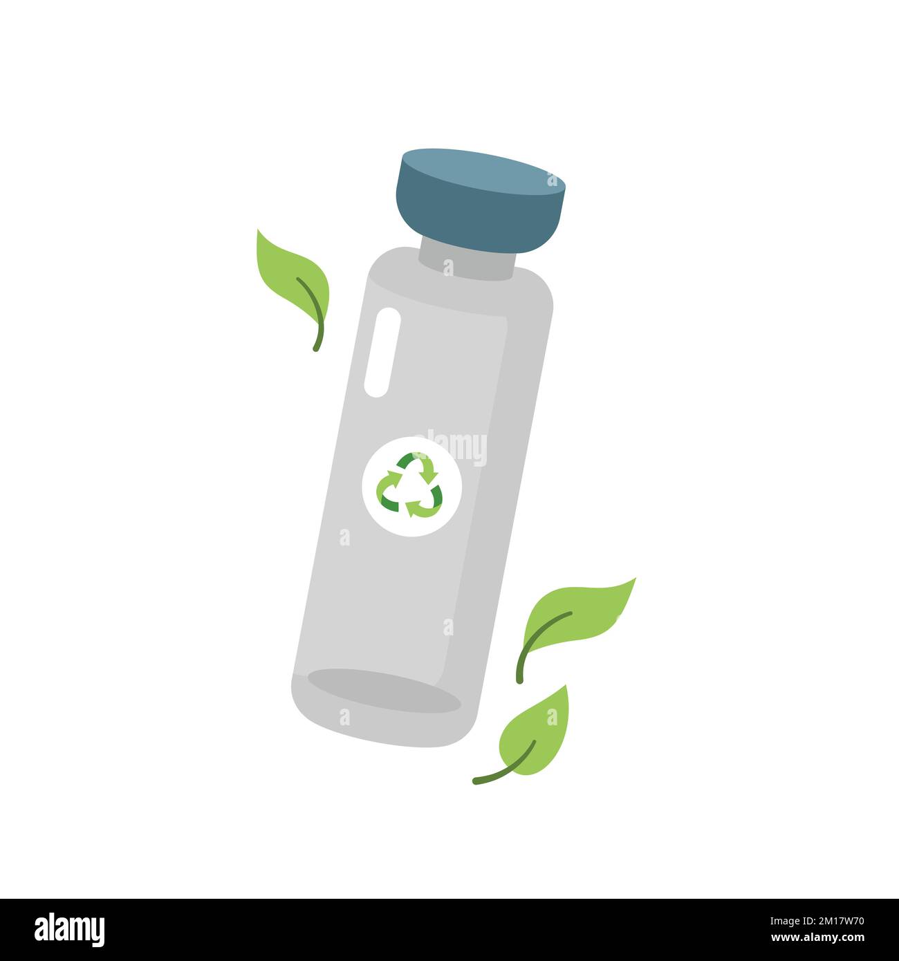 Reusable glass jar with lid. Sustainable lifestyle, zero waste ...
