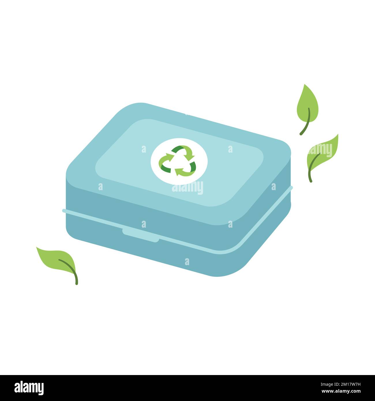 Reusable lunch Box. Sustainable lifestyle, zero waste, ecological ...