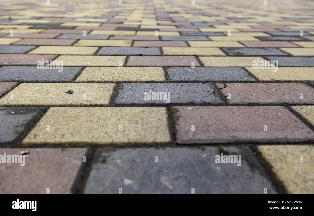 Concrete tiled pavement hi-res stock photography and images - Alamy