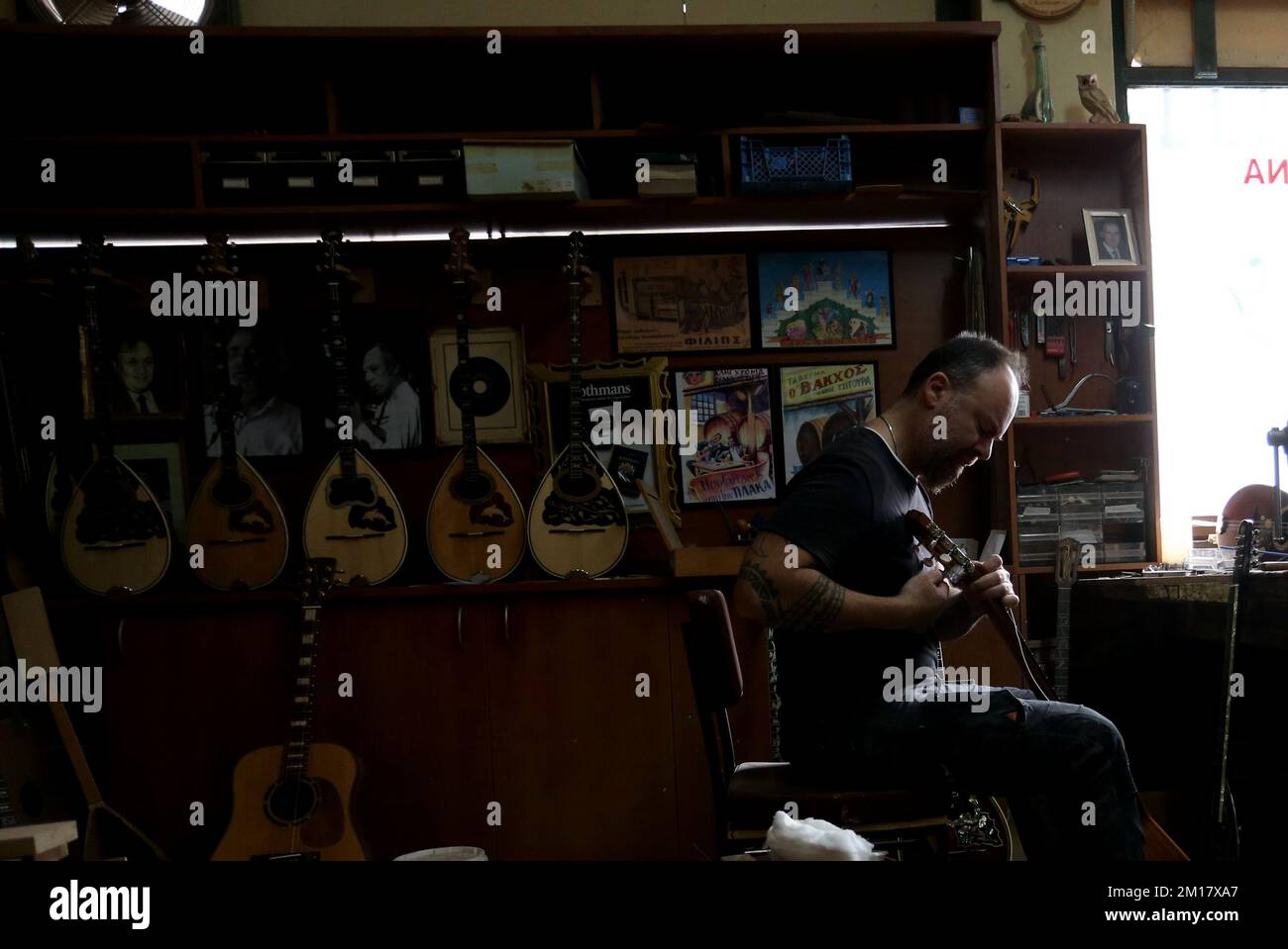 One of the best workshops for stringed musical instruments is Giorgos ...