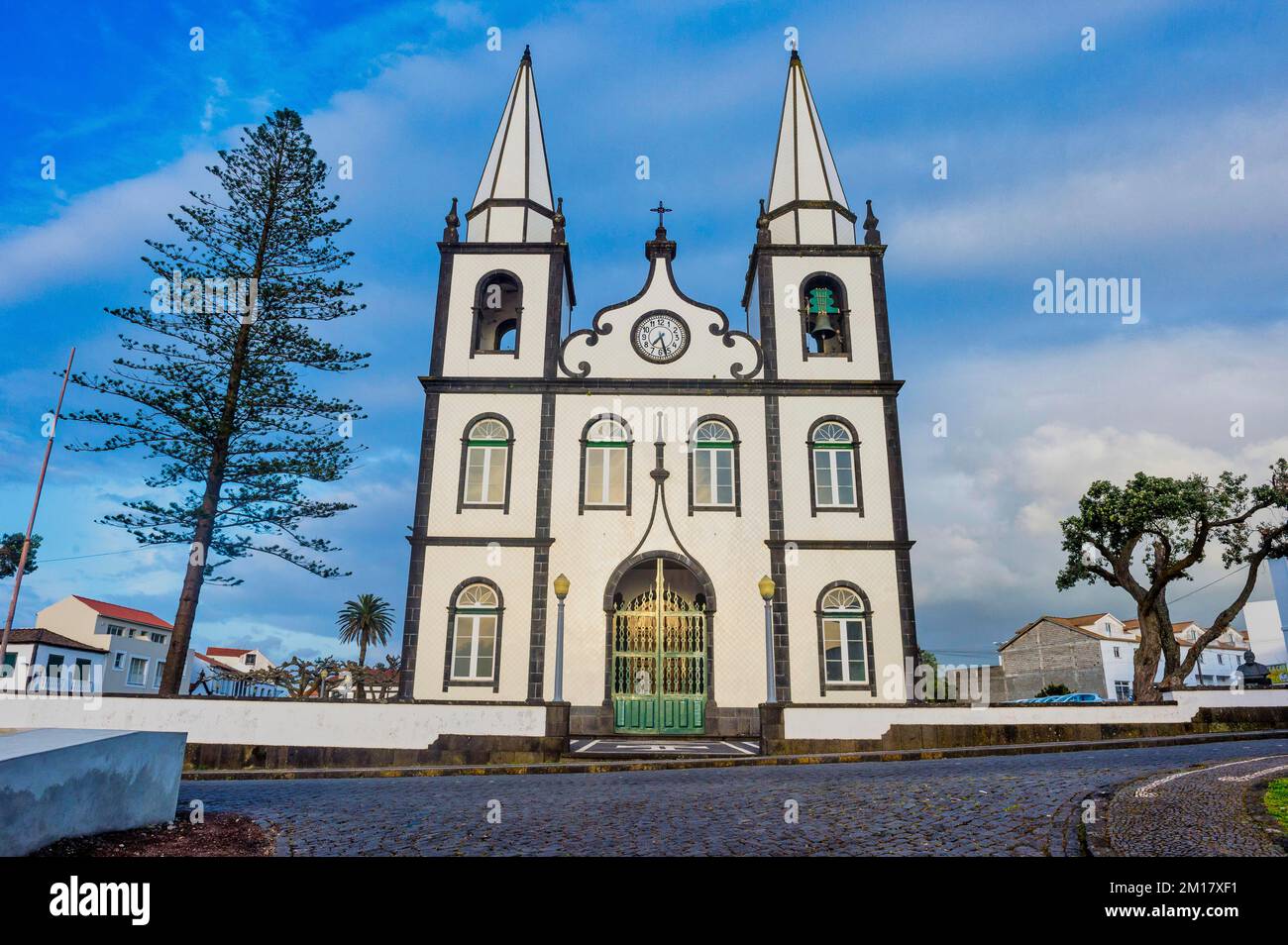 Church of Santa Maria, Island of Pico, Azores, Portugal, Europe Stock ...
