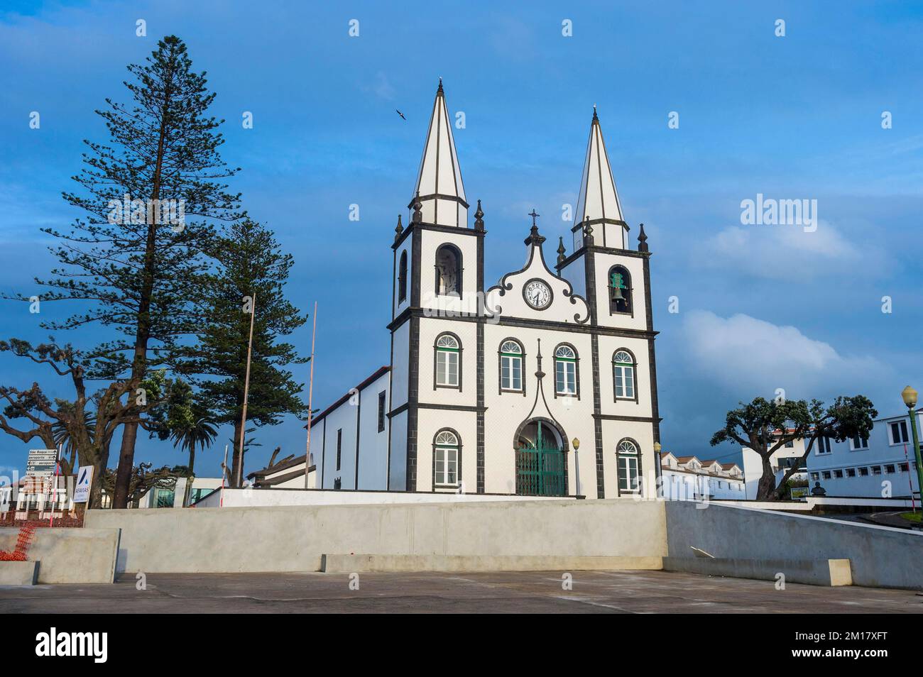 Church of Santa Maria, Island of Pico, Azores, Portugal, Europe Stock ...