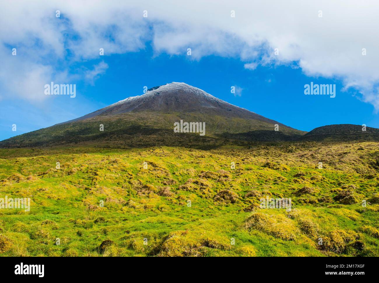 Ponta do Pico highest mountain of Portugal, Island of Pico, Azores ...