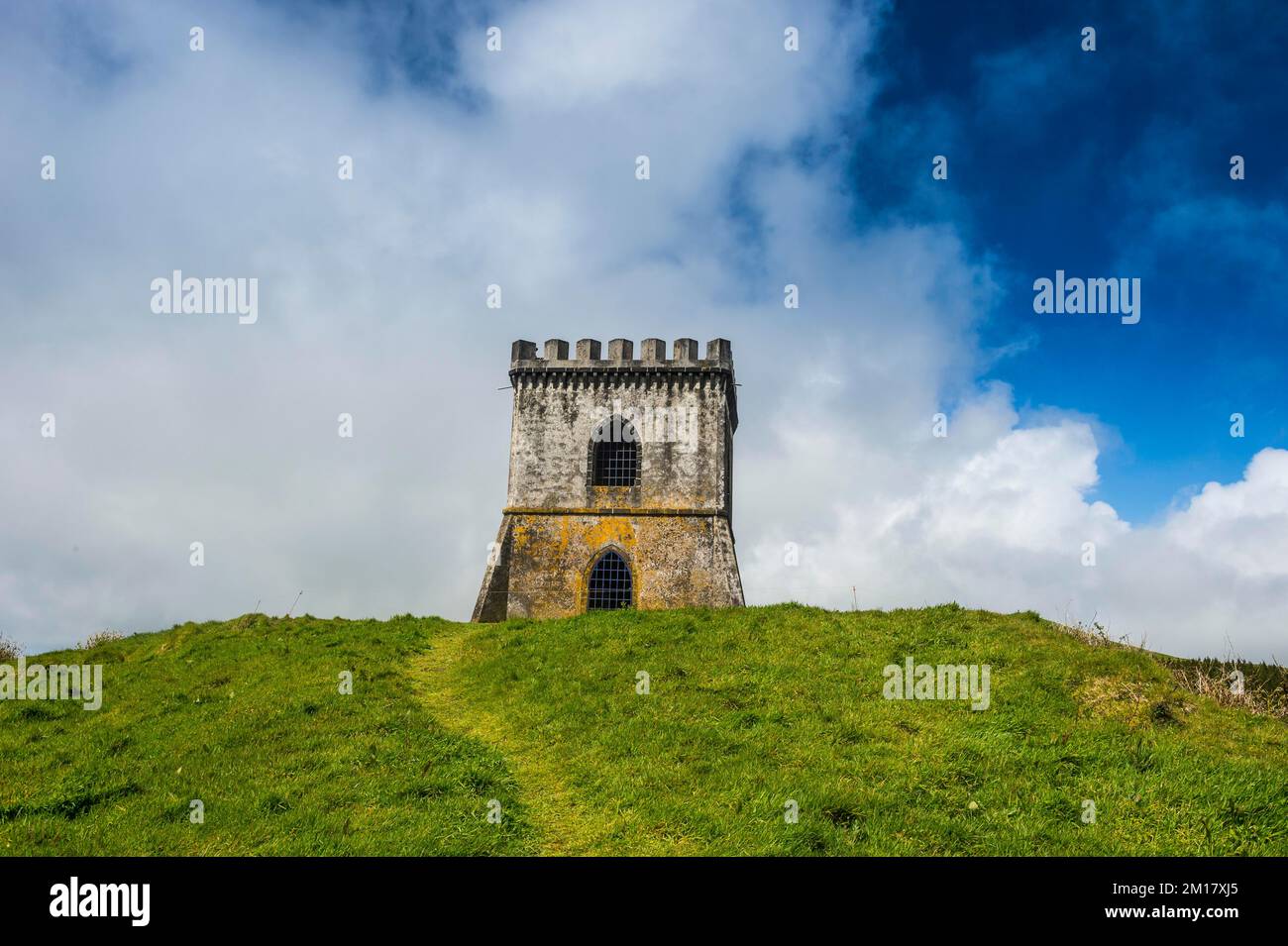 Castelo Branco viewpoint, Island of Sao Miguel, Azores, Portugal ...