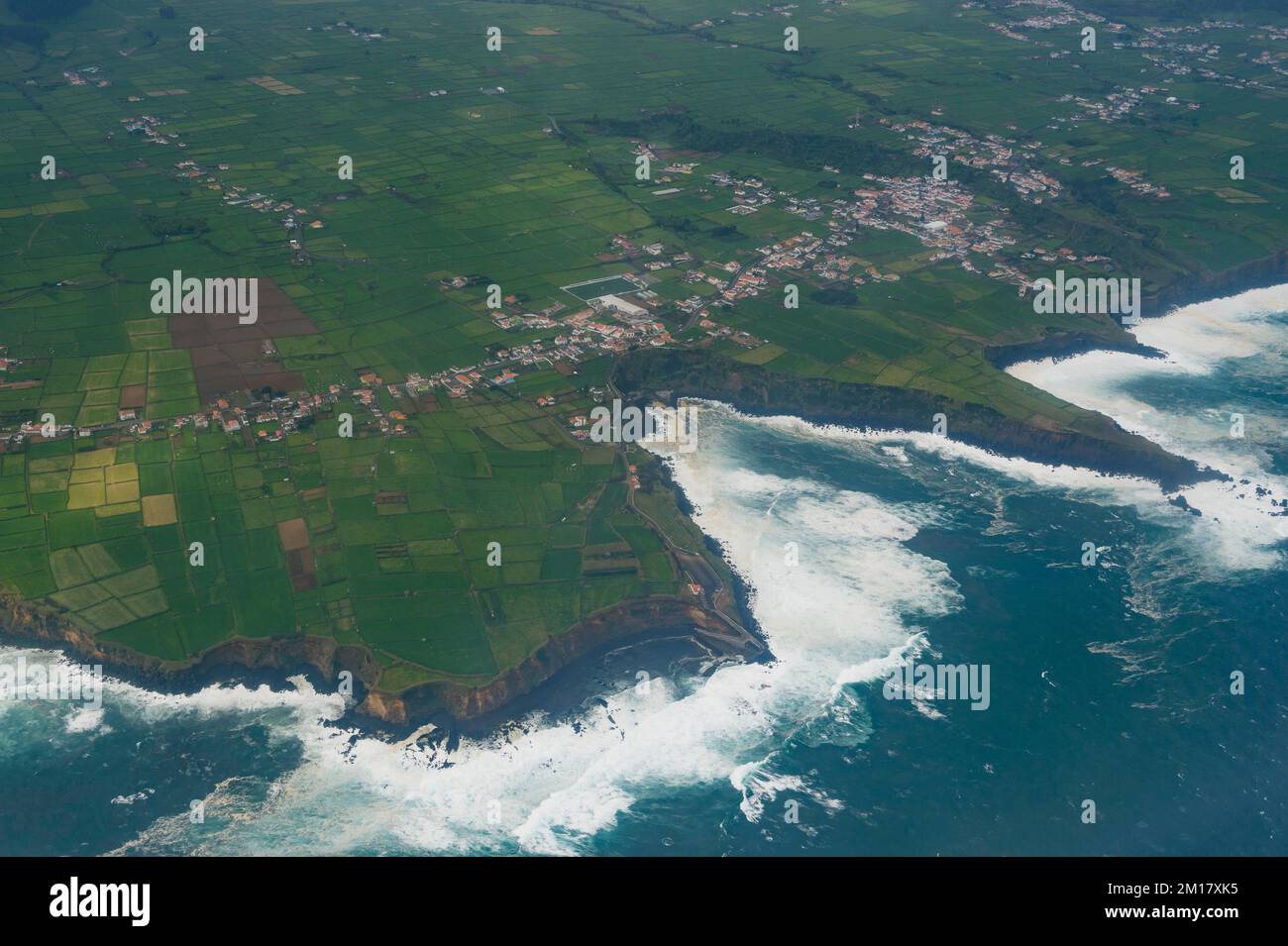 Aerial view of azores hi-res stock photography and images - Alamy