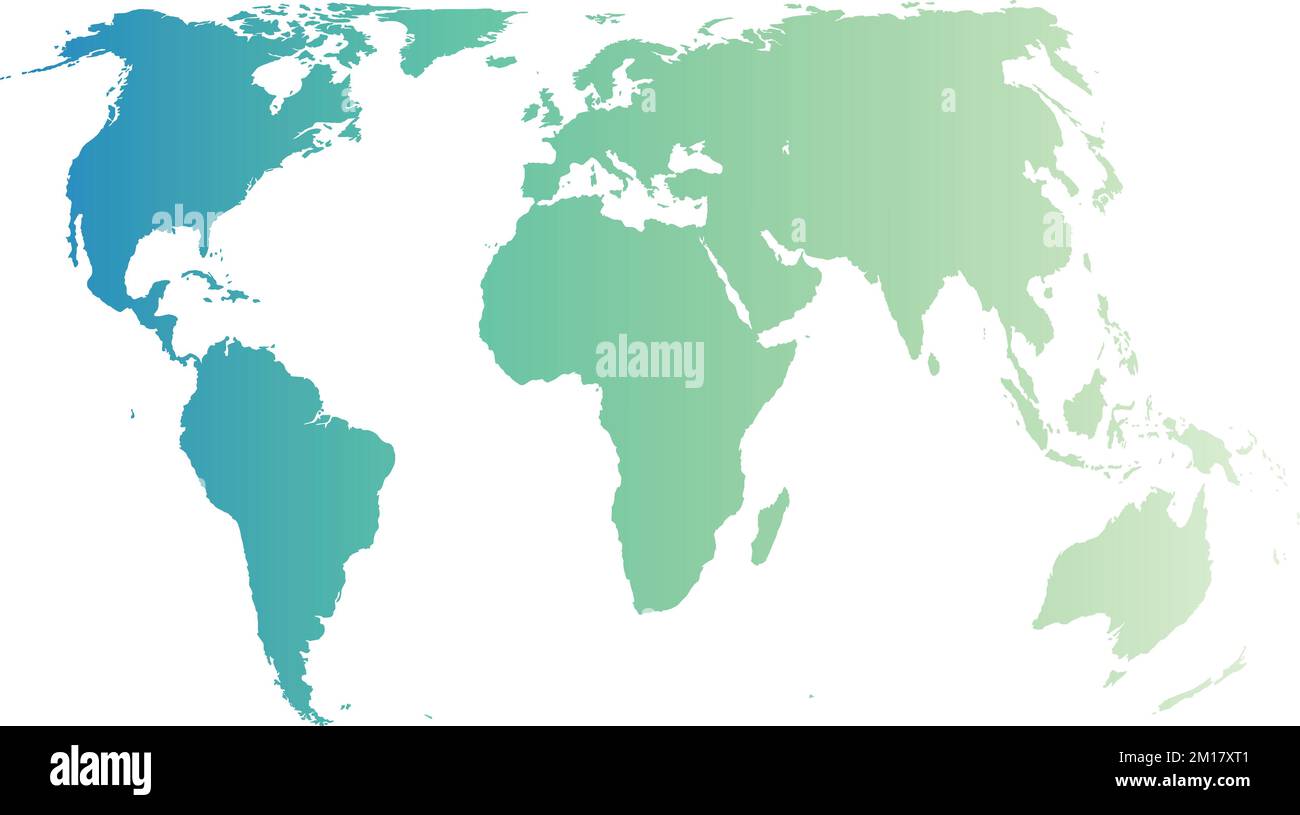 World Map with White Backgroynd Vector Stock Vector Image & Art - Alamy