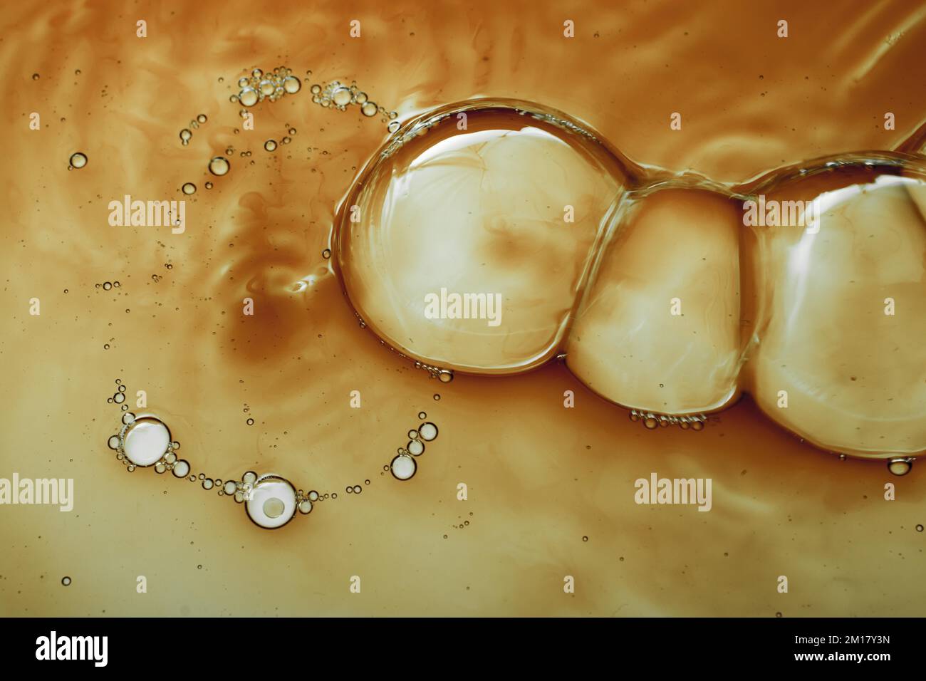 Colorful water bubles on water as abackground Stock Photo - Alamy