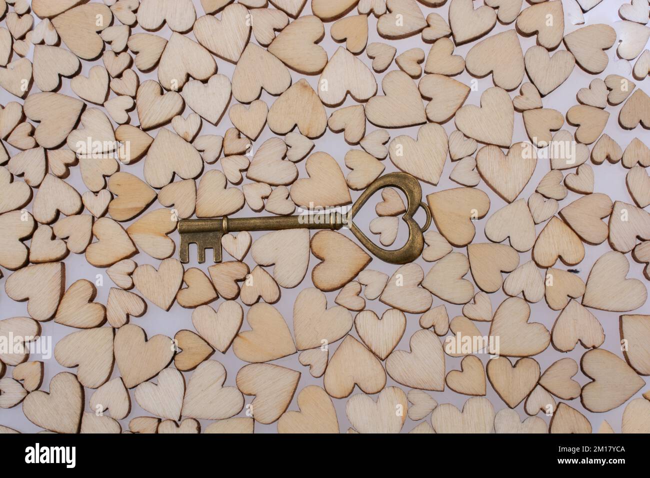 Heart shaped key hi-res stock photography and images - Alamy