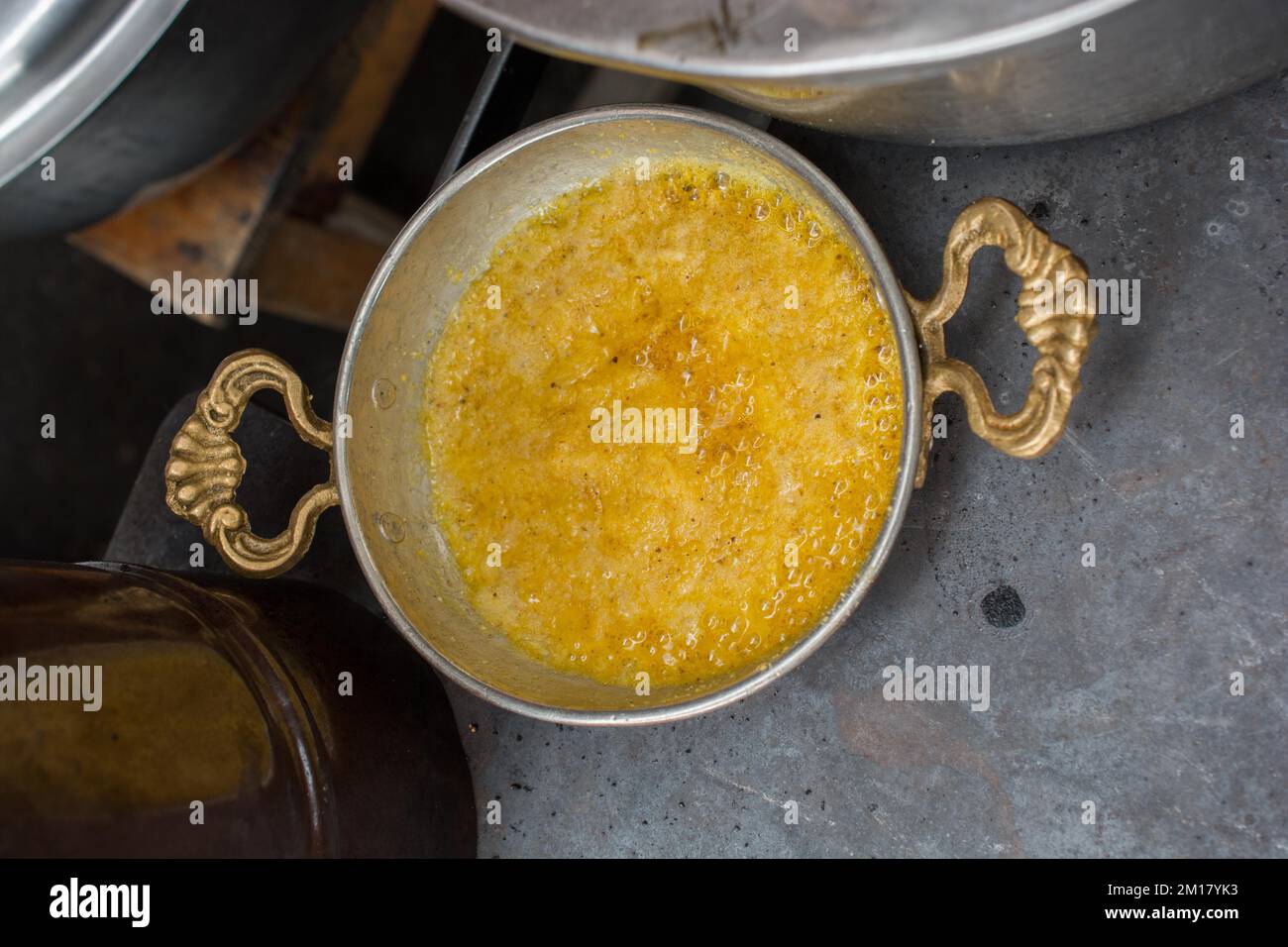 Turkish cuisine with Traditional dishes in view Stock Photo - Alamy