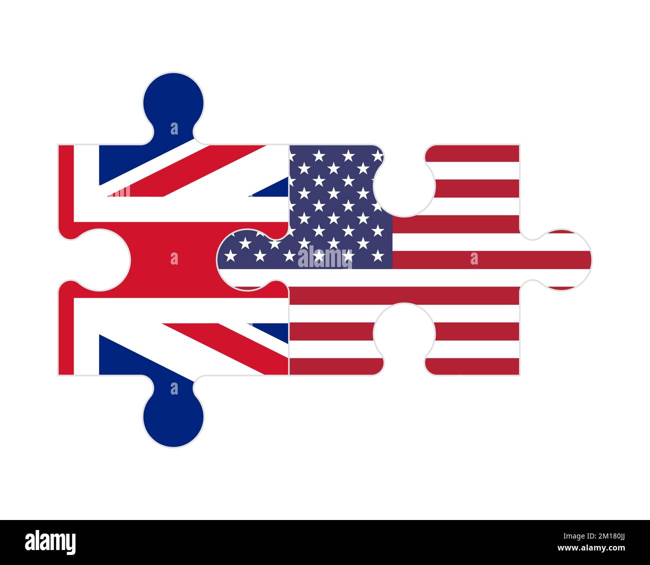 Uk and us flag Stock Vector Images - Alamy
