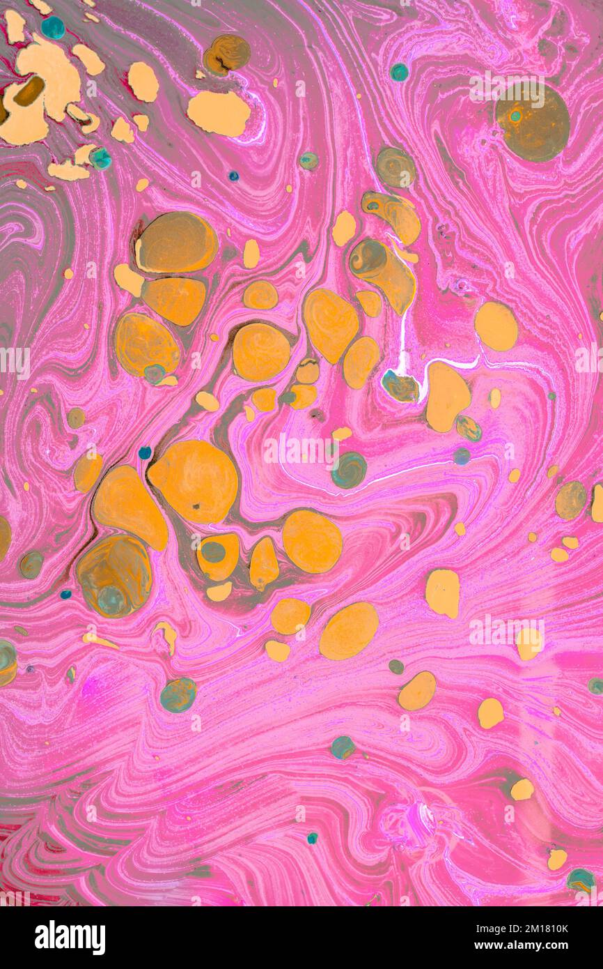 Traditional marbling artwork patterns as colorful abstract background ...