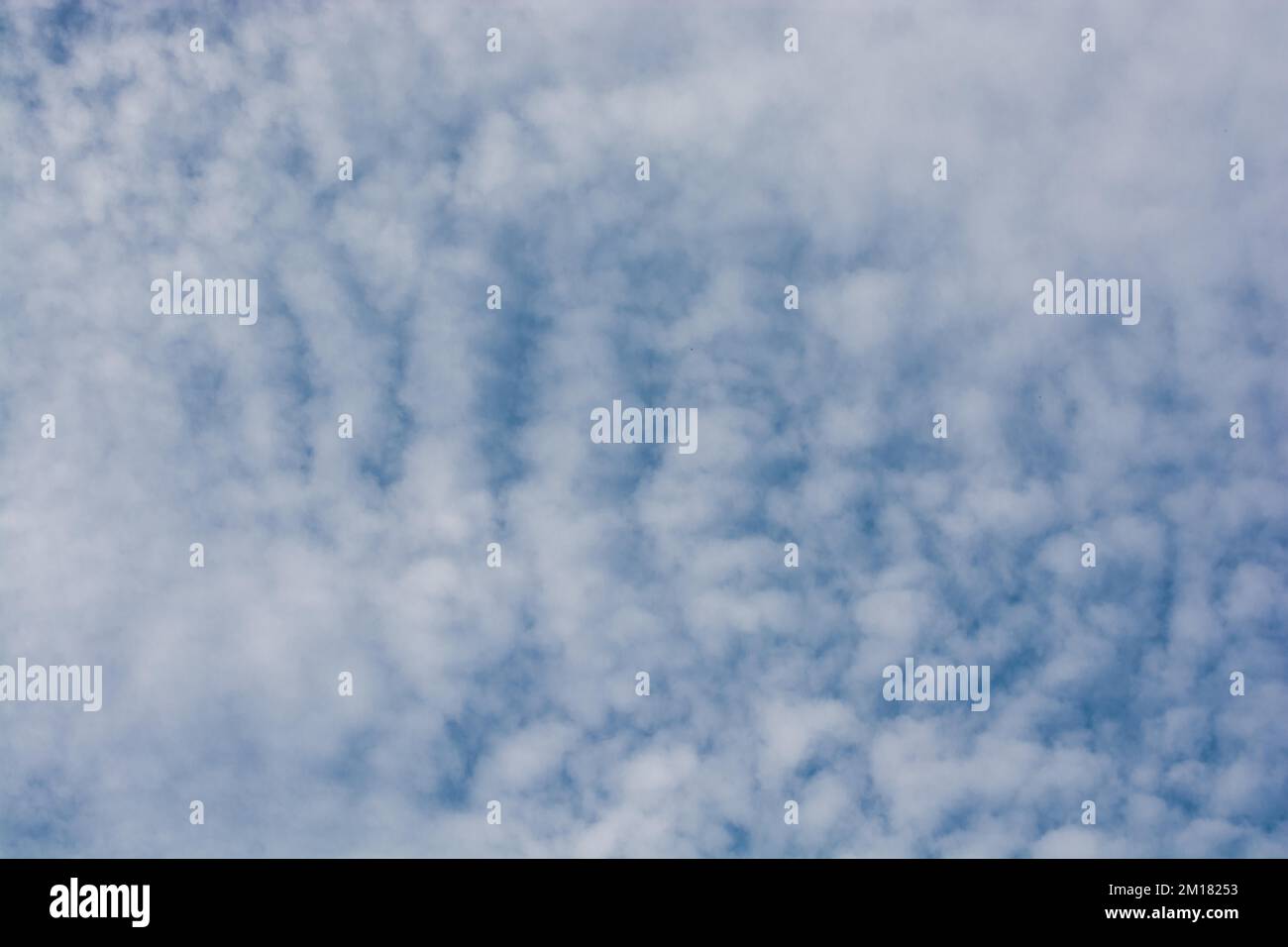 White color clouds found in the blue sky background Stock Photo - Alamy
