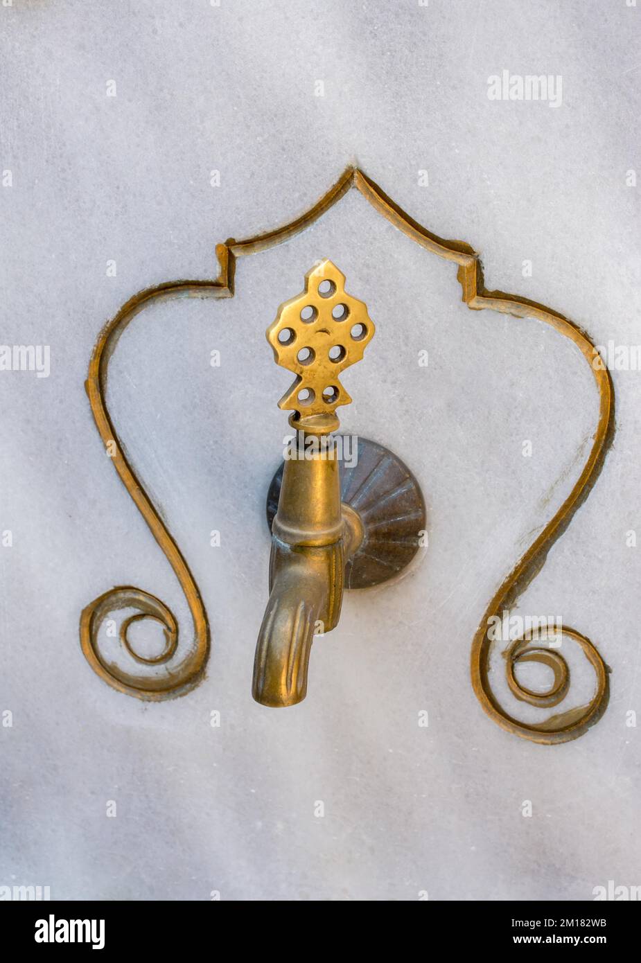 Turkish Ottoman style water tap examples Stock Photo - Alamy