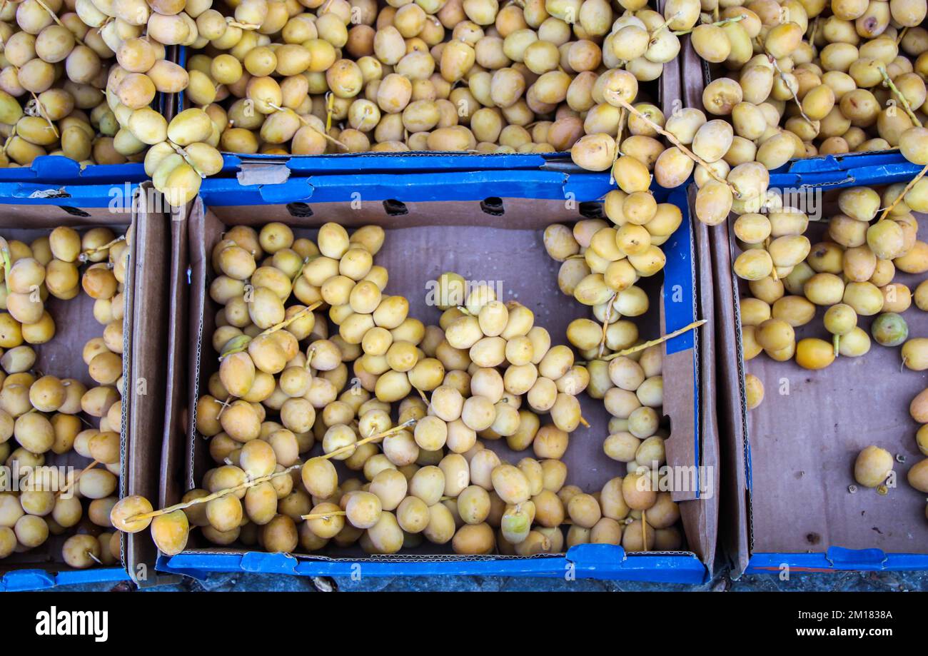 Fresh dates market hi-res stock photography and images - Alamy