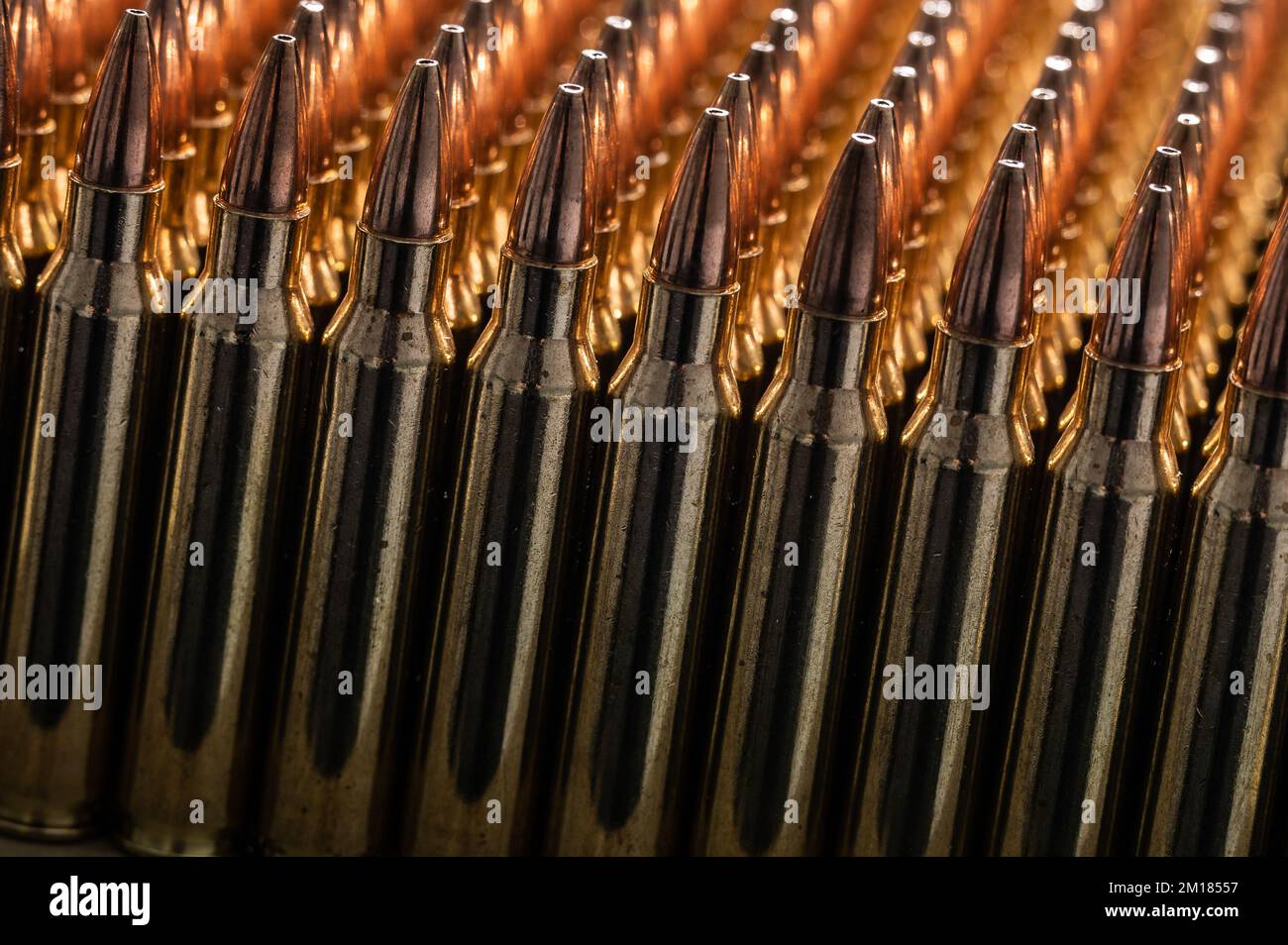 Rottweil, Germany. 10th Dec, 2022. 223 caliber Remington cartridges ...