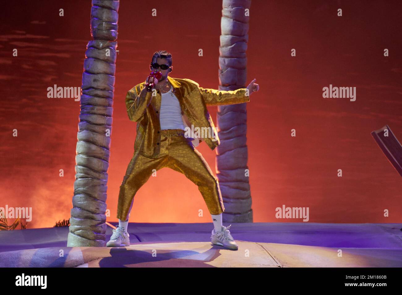 Mexico City, Mexico. 10th Dec, 2022. Puerto Rican Rapper Bad Bunny ...