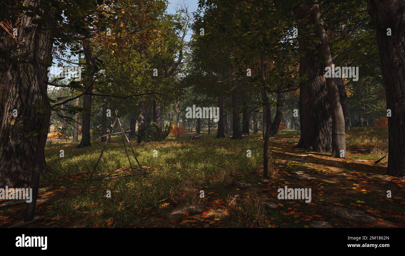 3D Render Background to ecology and sustainable development ...