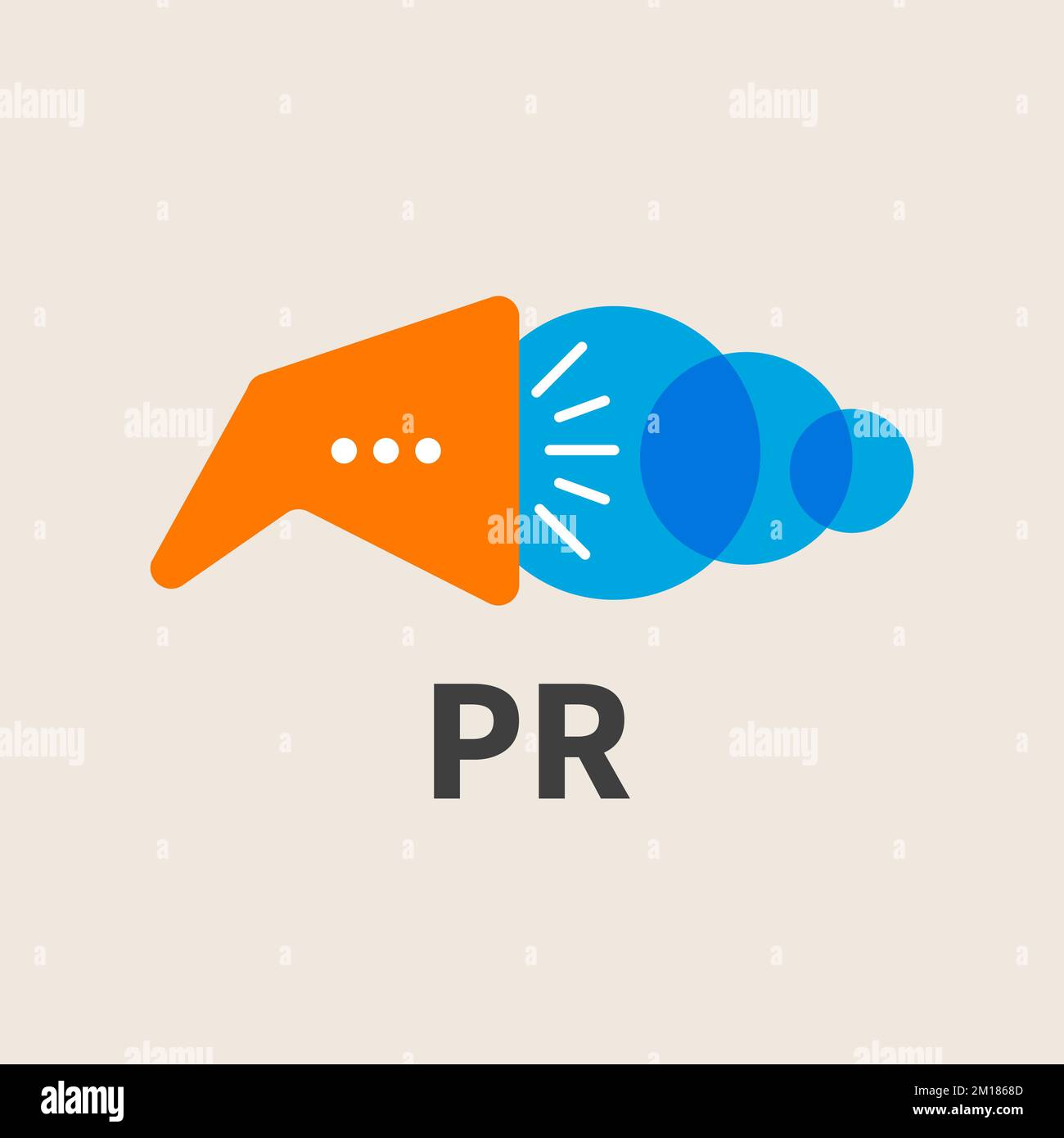 Megaphone, speaker logo, pr icon Stock Vector Image & Art - Alamy