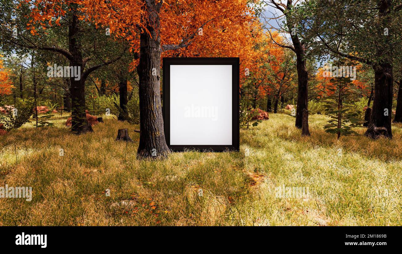 3D Render Background to ecology and sustainable development ...