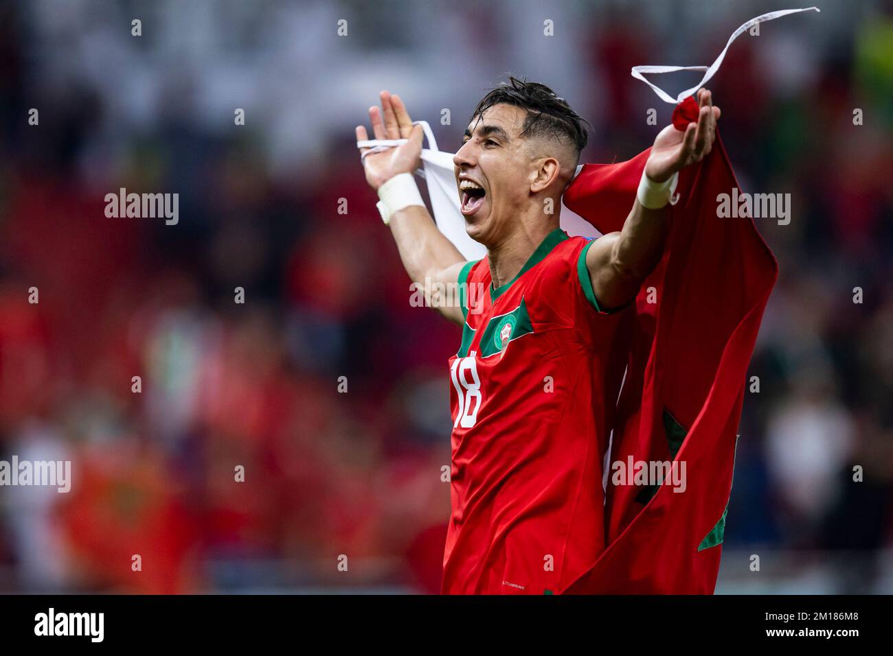 Doha, Qatar. 10th Dec, 2022. Soccer: World Cup, Morocco - Portugal ...