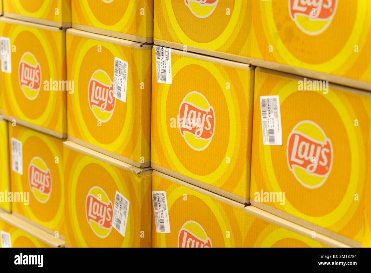 Lays chips display hi-res stock photography and images - Alamy