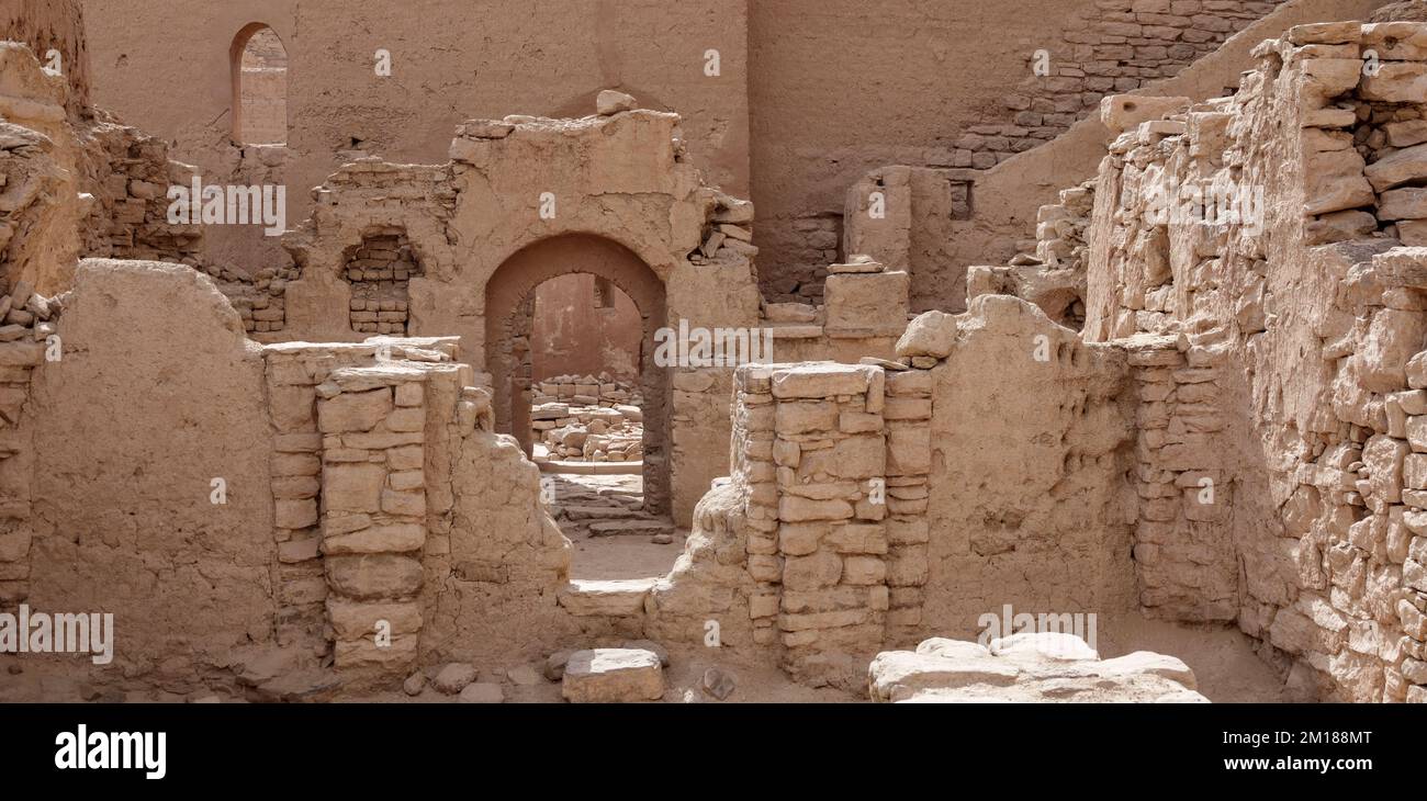 The Monastery of Anba Hatre, also known as St Simeon, Aswan, Egypt ...