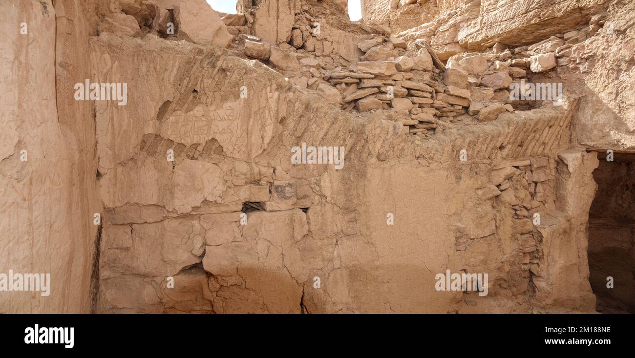 The Monastery of Anba Hatre, also known as St Simeon, Aswan, Egypt ...